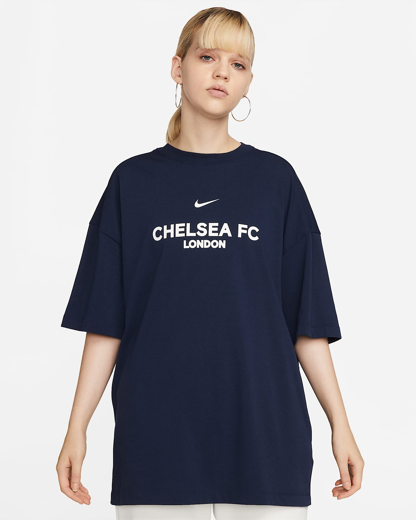 Chelse F.C. Collection Essentials Women's Oversized Short-Sleeve Top ...