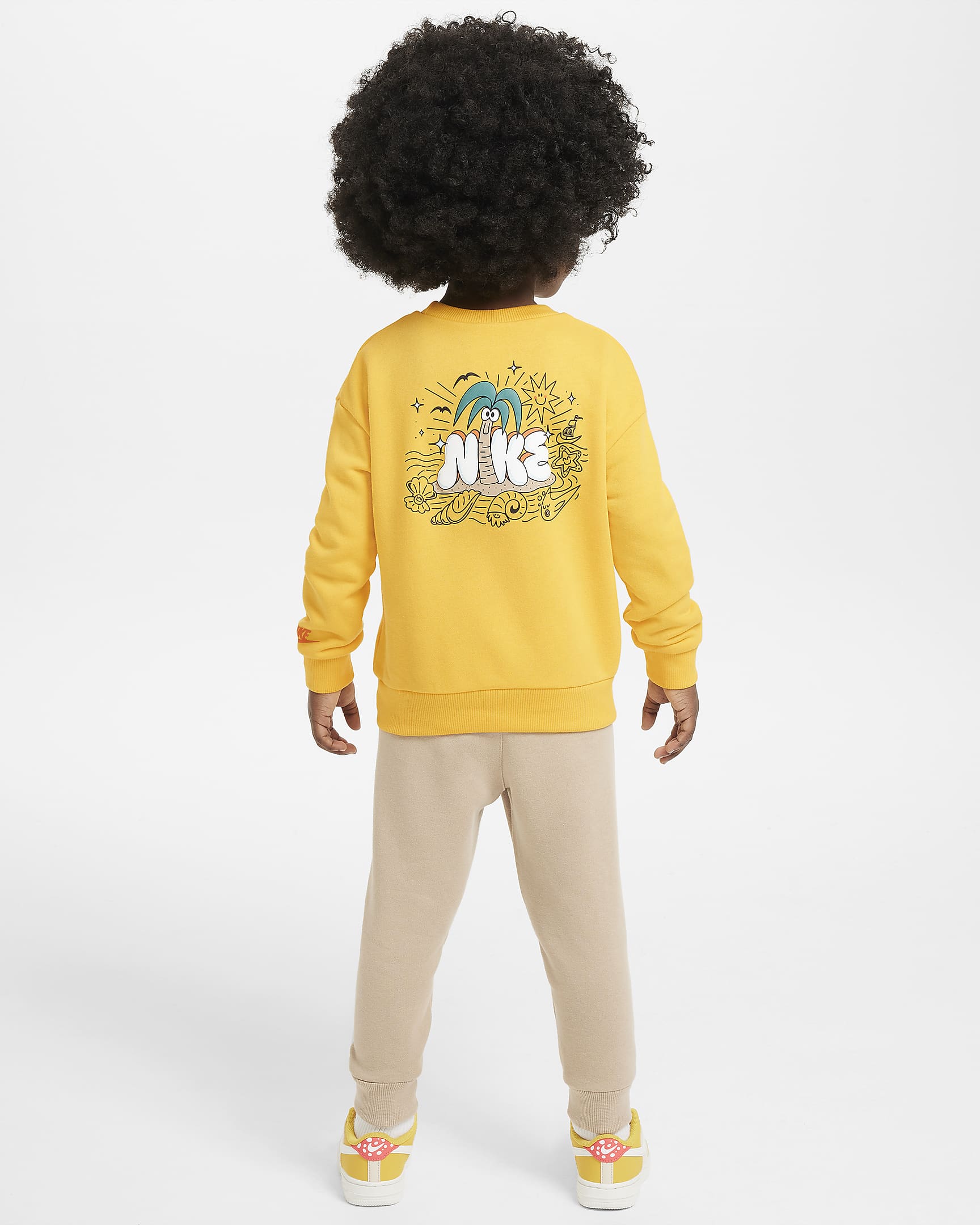 Nike Sportswear Create Your Own Adventure Toddler French Terry Graphic ...