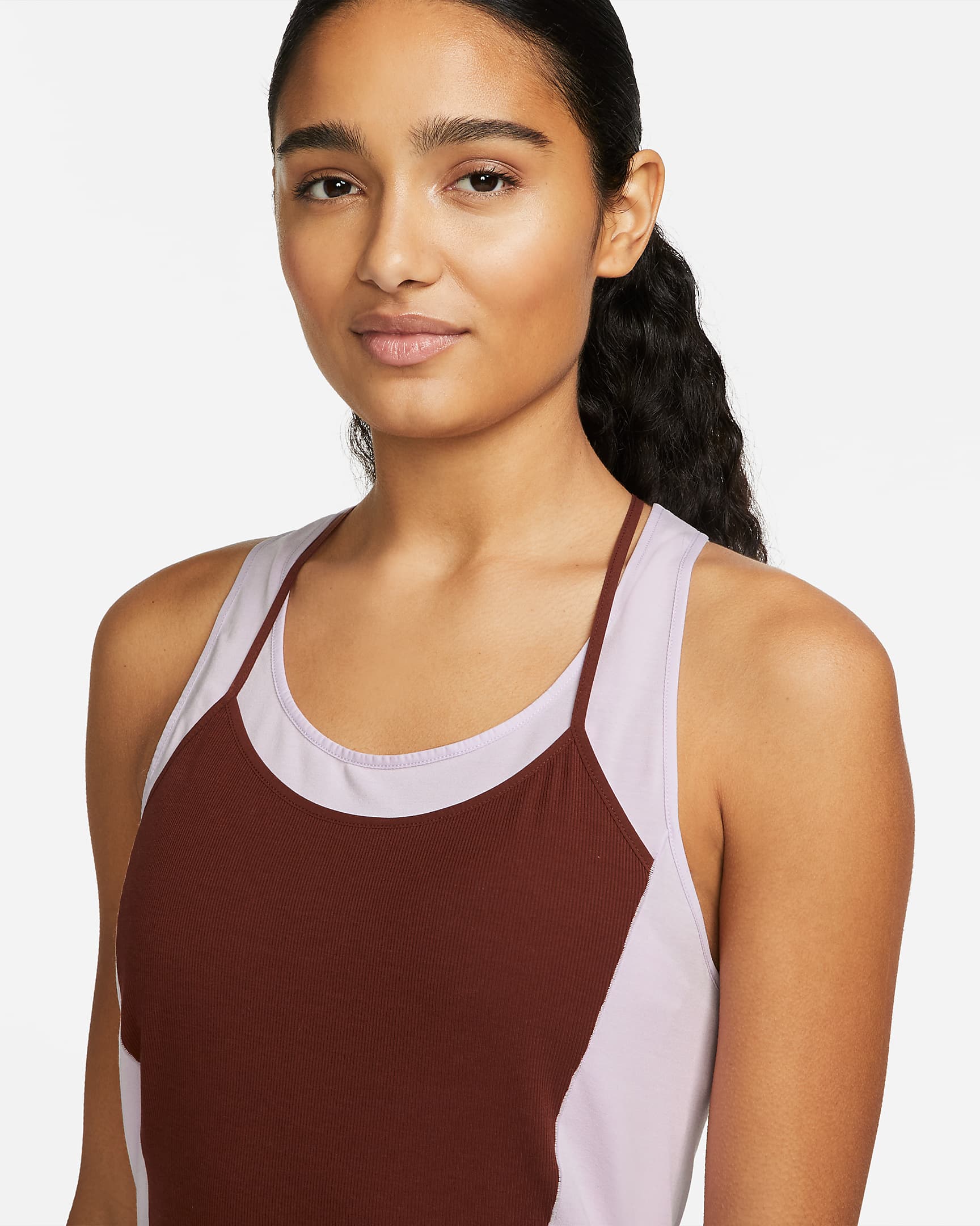 Nike Yoga Dri-FIT Luxe Women's Ribbed Tank. Nike SK