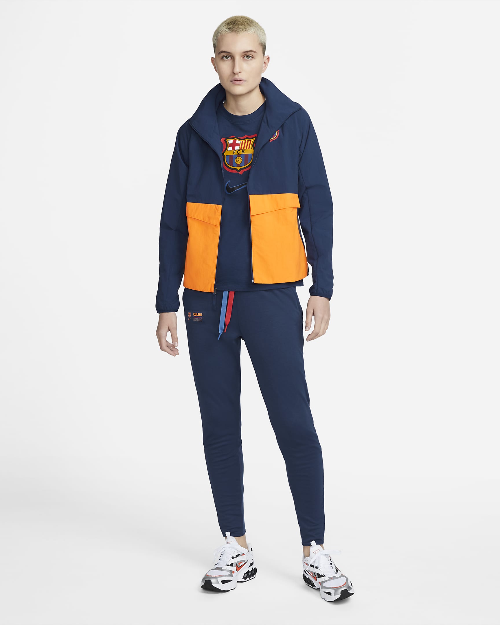 F.C. Barcelona AWF Women's Football Jacket. Nike LU