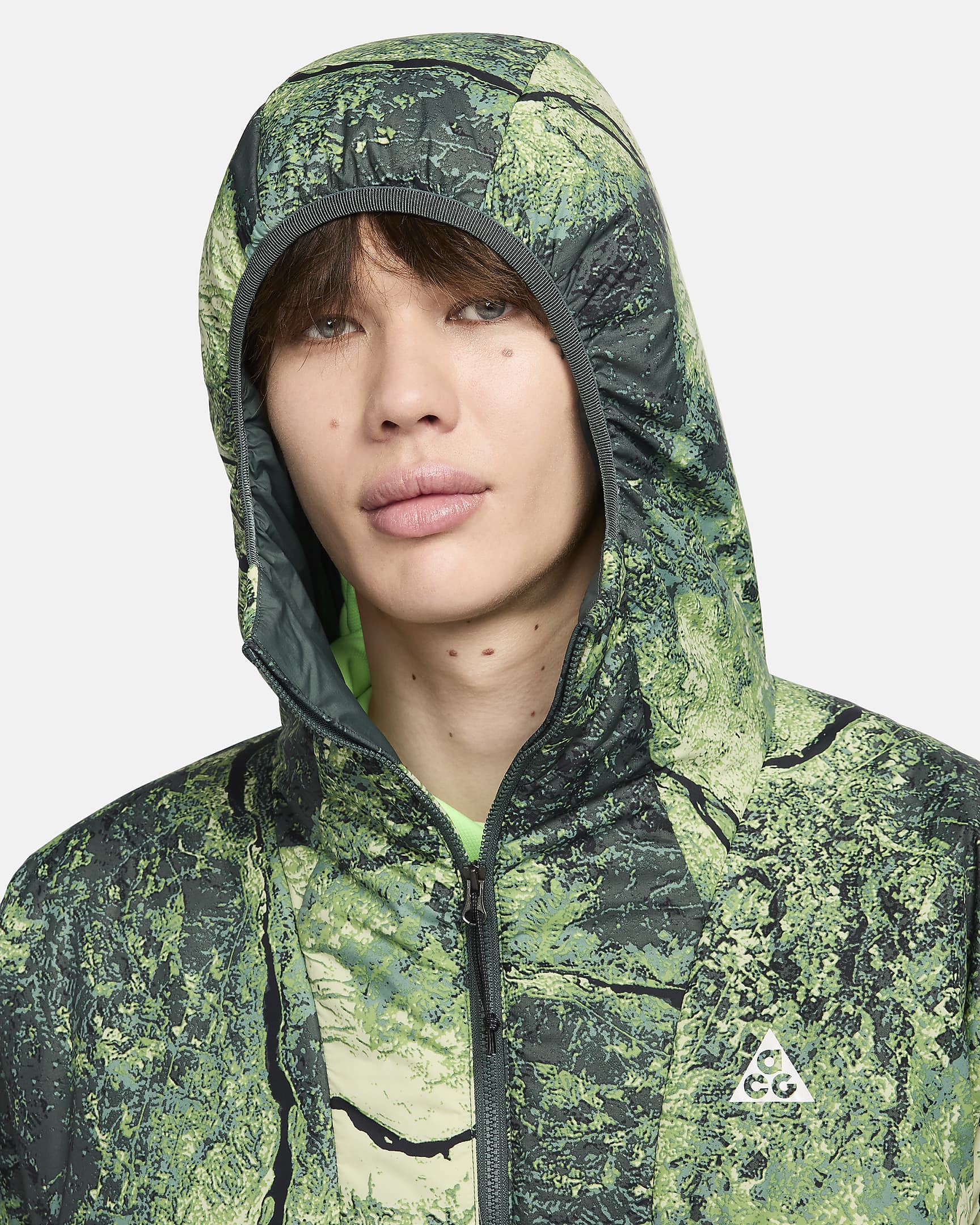 Nike ACG "Rope de Dope" Men's Therma-FIT ADV Allover Print Jacket. Nike.com