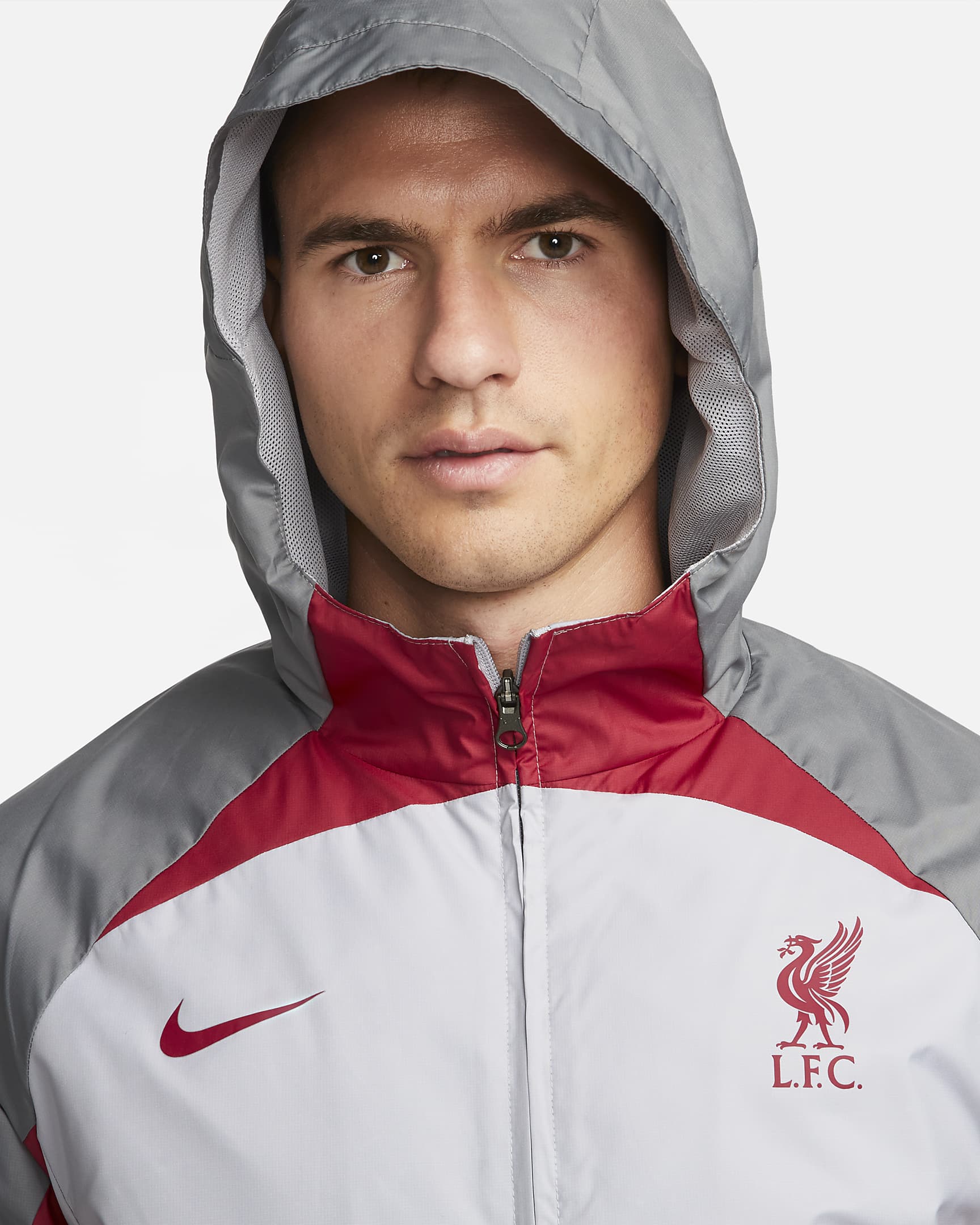 Liverpool F.C. AWF Men's Full-Zip Football Jacket. Nike DK