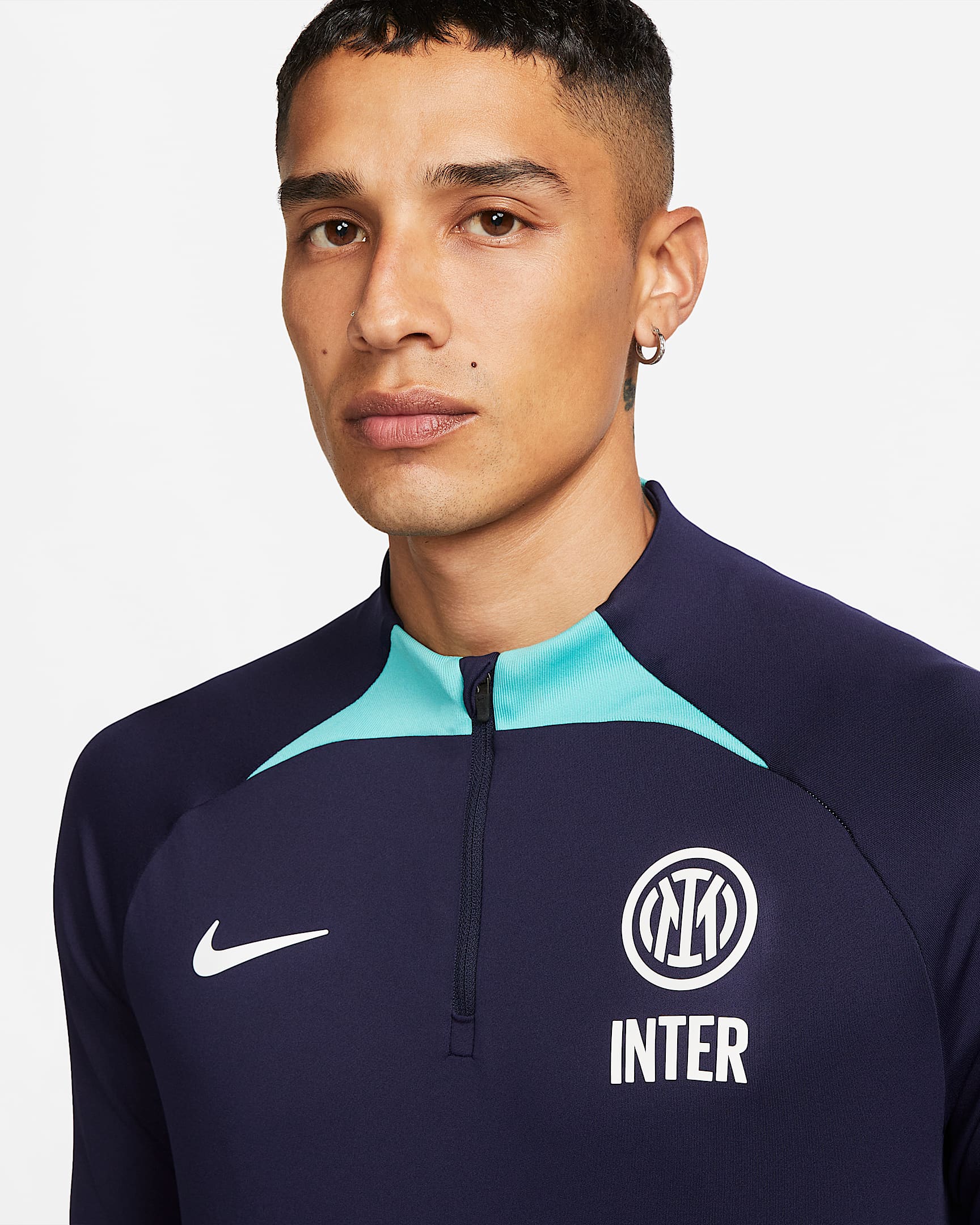 Inter Milan Strike Men's Nike Dri-FIT Football Drill Top. Nike NZ