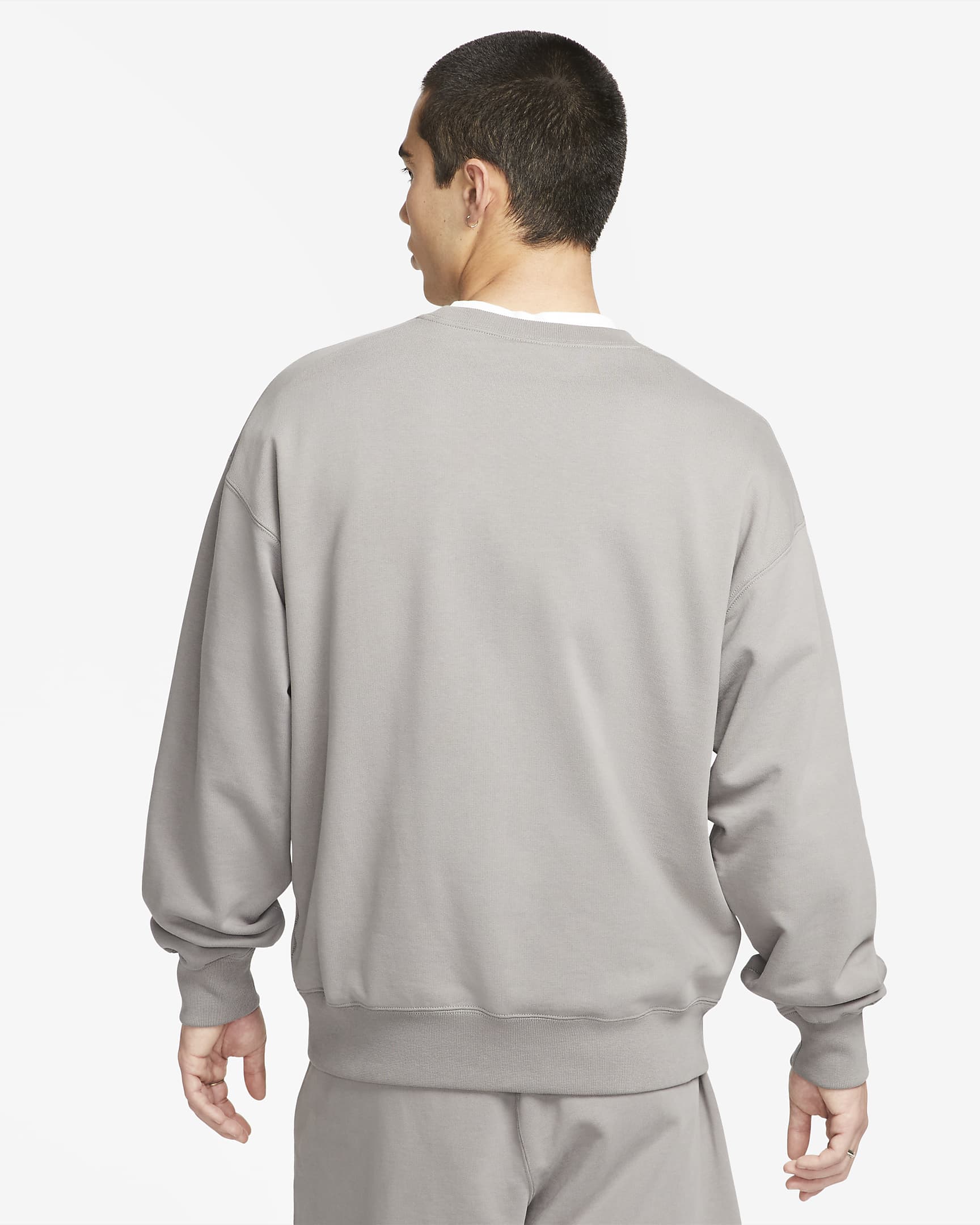 Nike Solo Swoosh Men's French Terry Crew. Nike IN