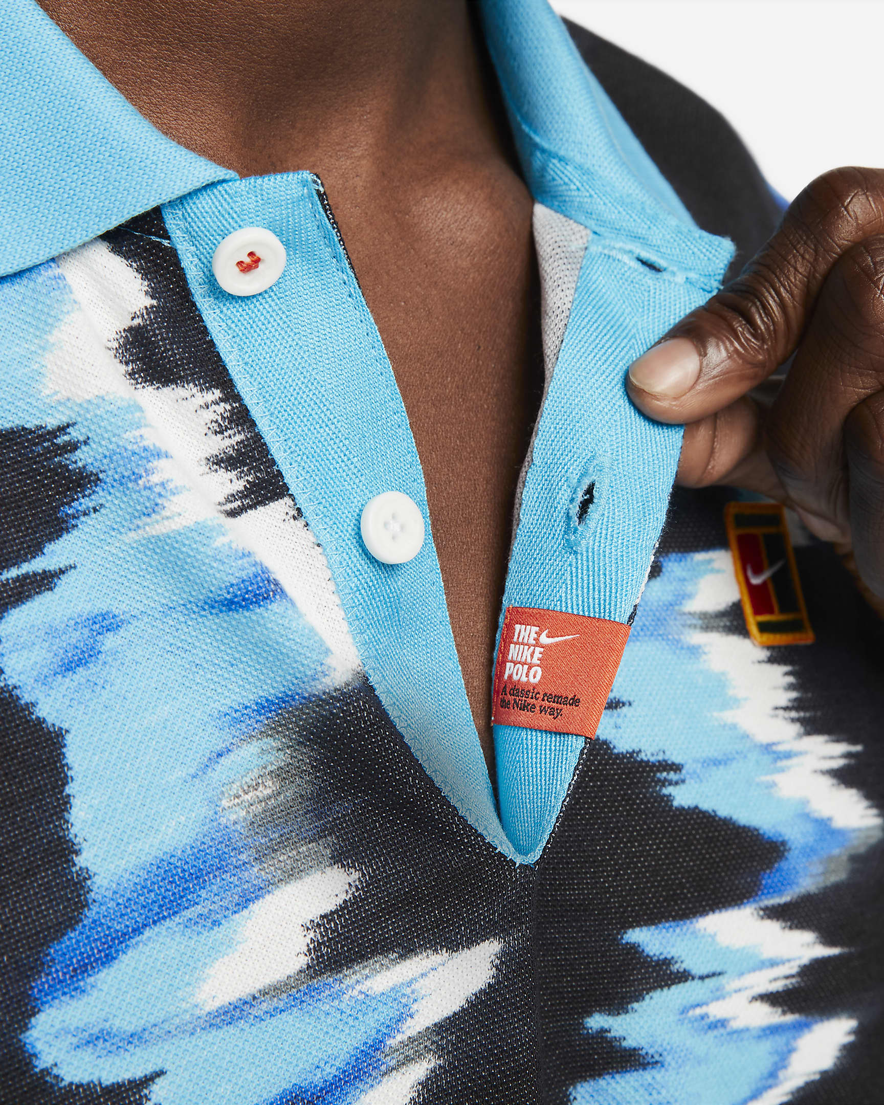 The Nike Polo Print Slim-Fit Polo. Nike MY