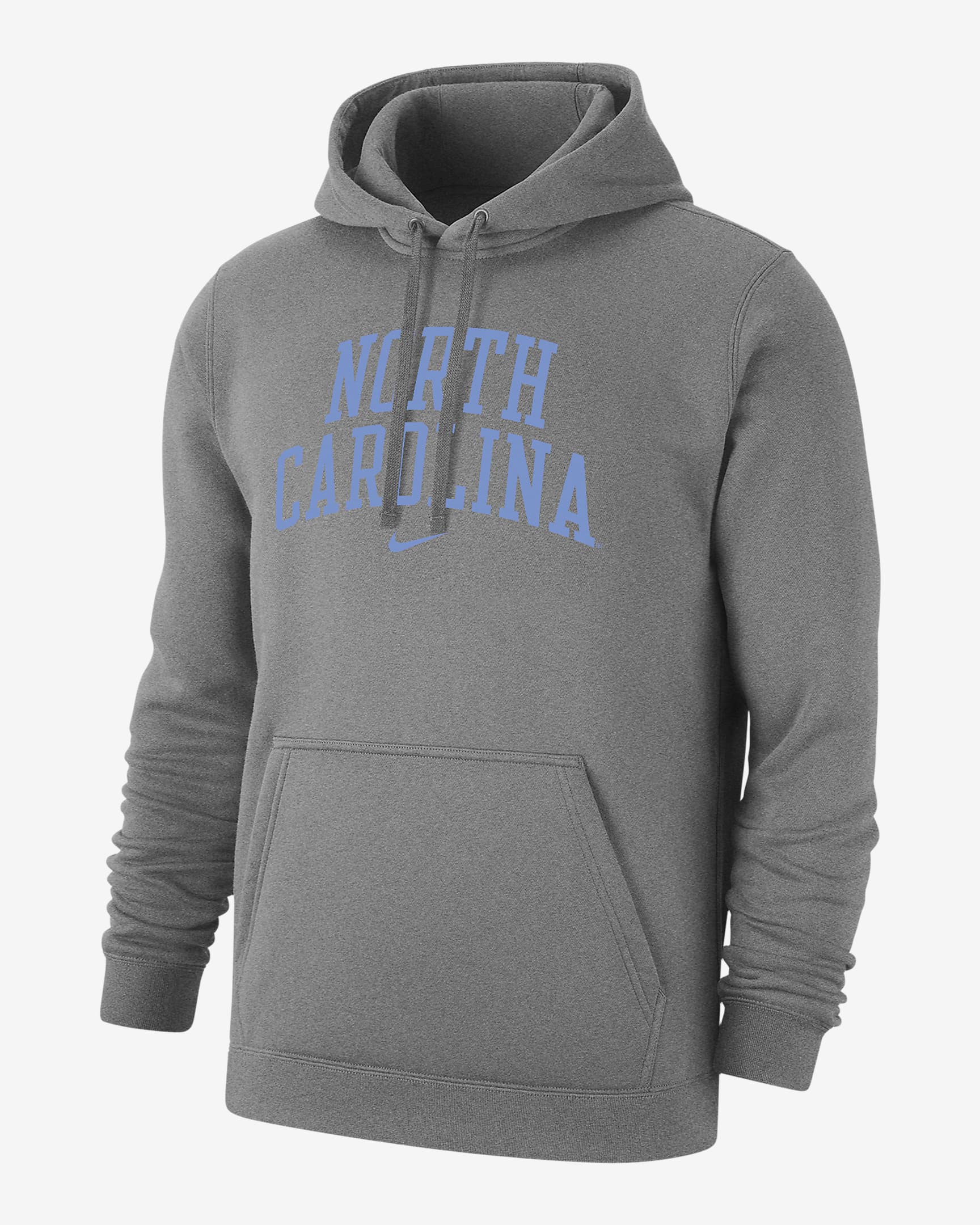 UNC Club Fleece Men's Nike College Pullover Hoodie. Nike.com