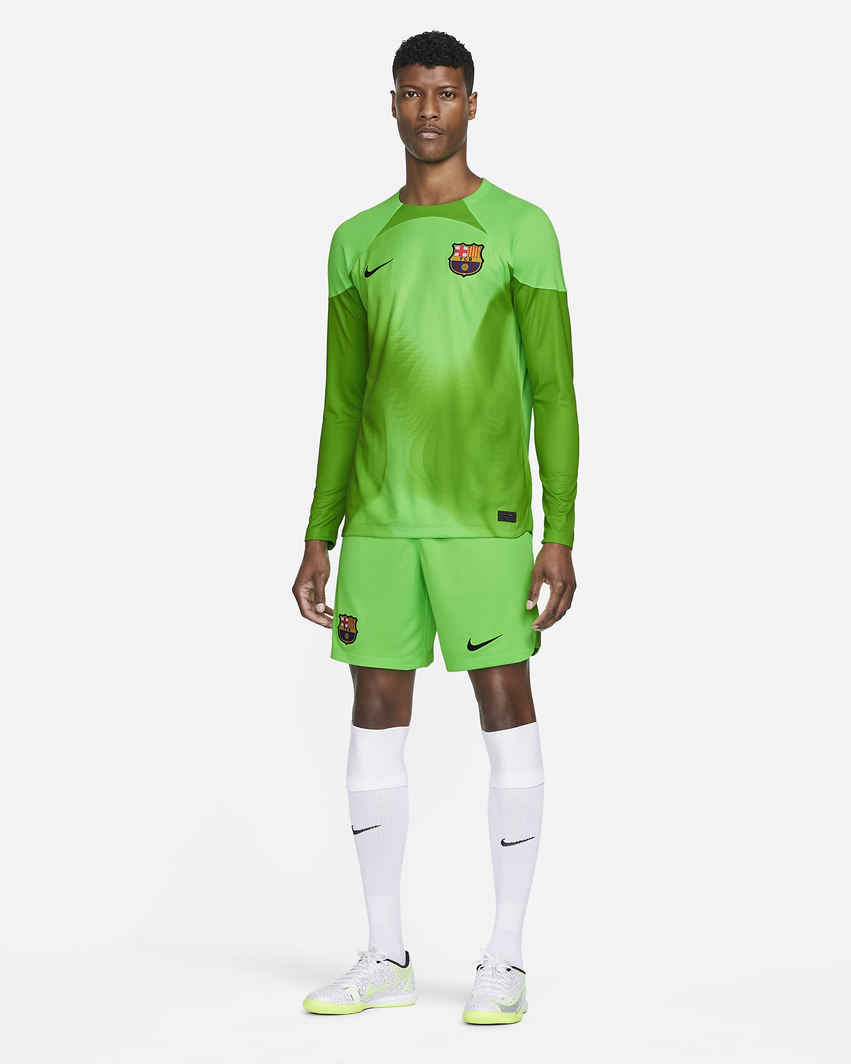 Short De Football Nike Dri Fit Fc Barcelona 2022 23 Stadium Gardien De