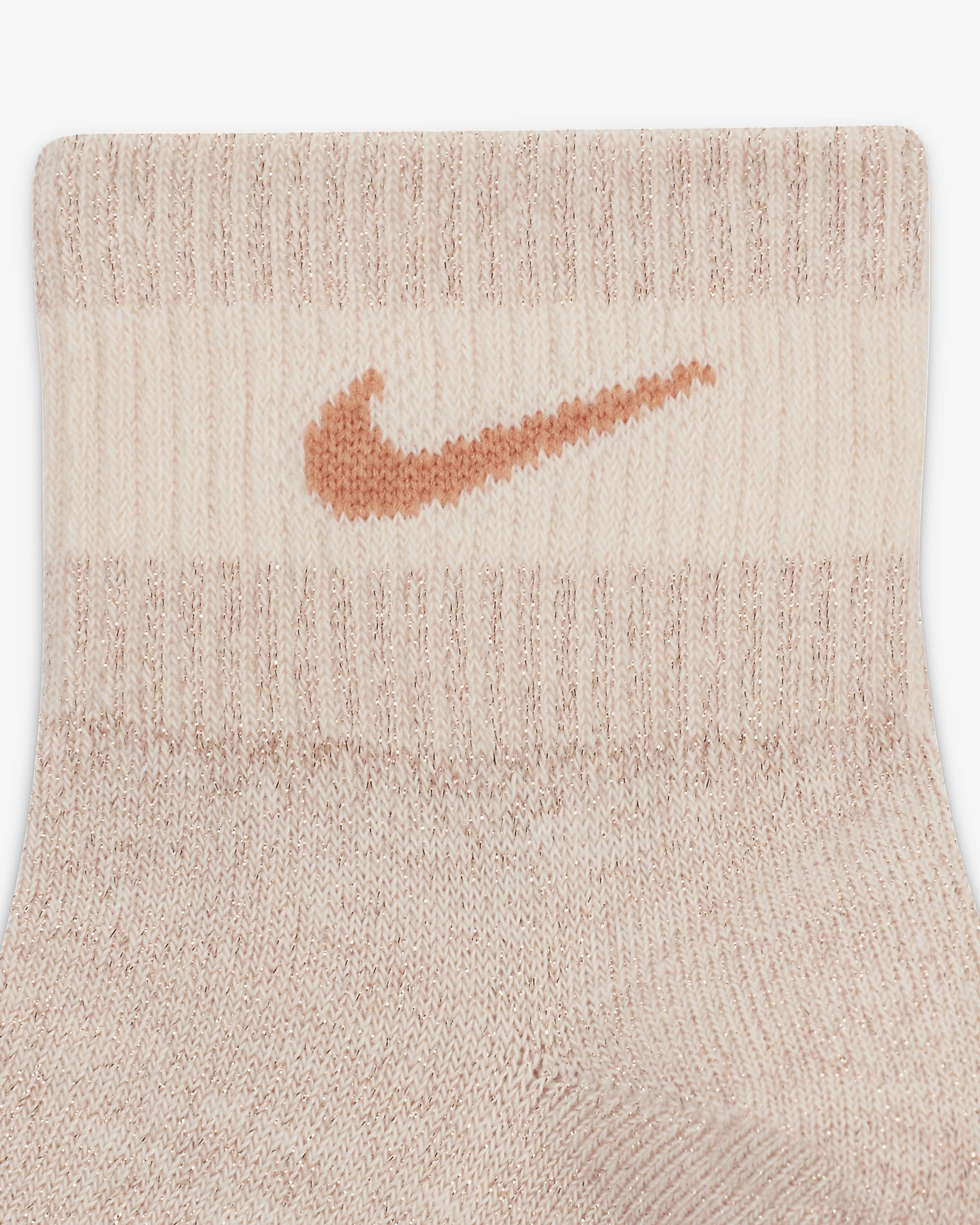 Nike Everyday Essentials Metallic Ankle Socks (1 Pair). Nike ID