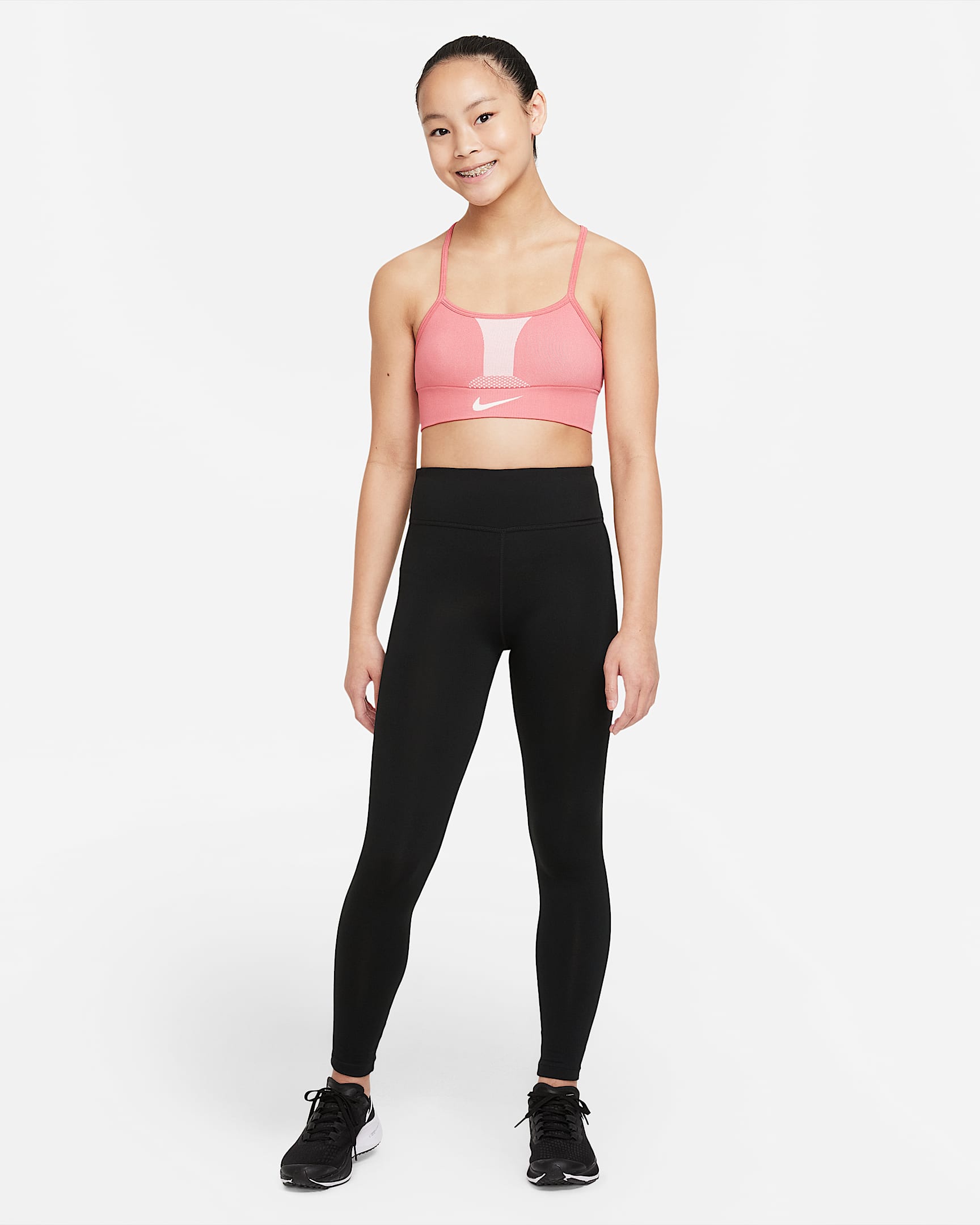 Bra deportivo para niña talla grande Nike Dri-FIT Indy. Nike MX