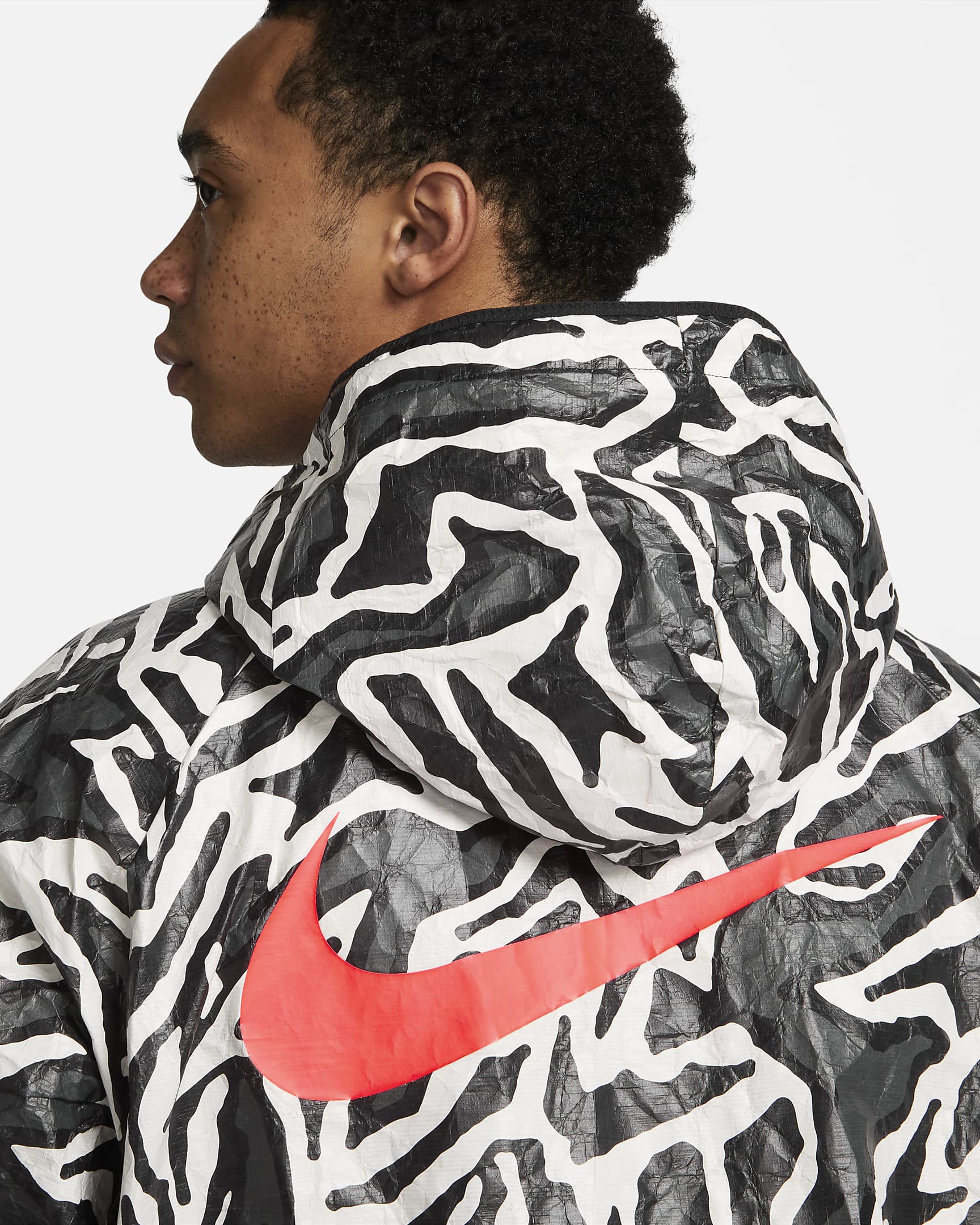Nike Sportswear Trend Men's Printed 1/2-Zip Jacket. Nike LU