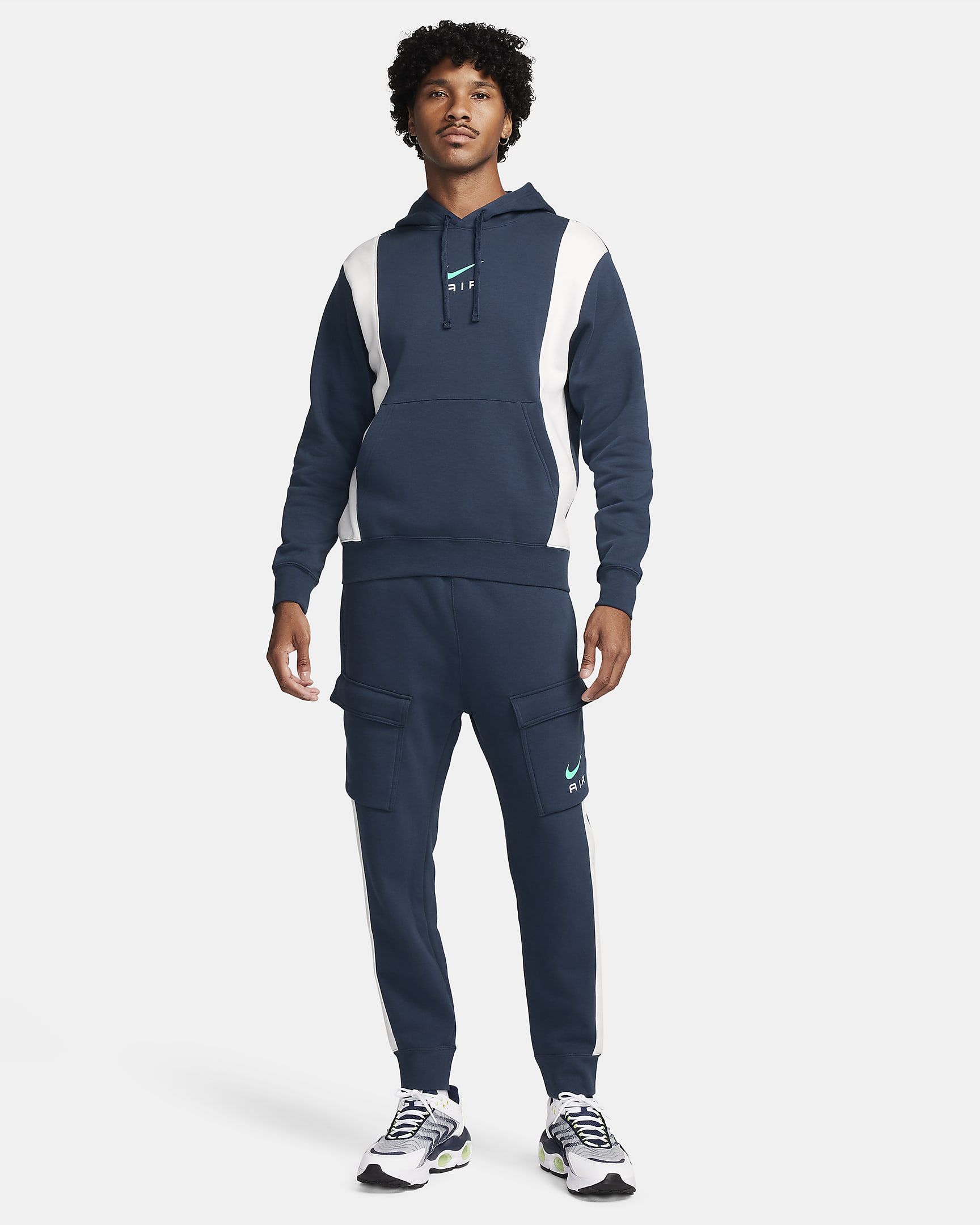 Nike Air Men's Pullover Fleece Hoodie. Nike NZ