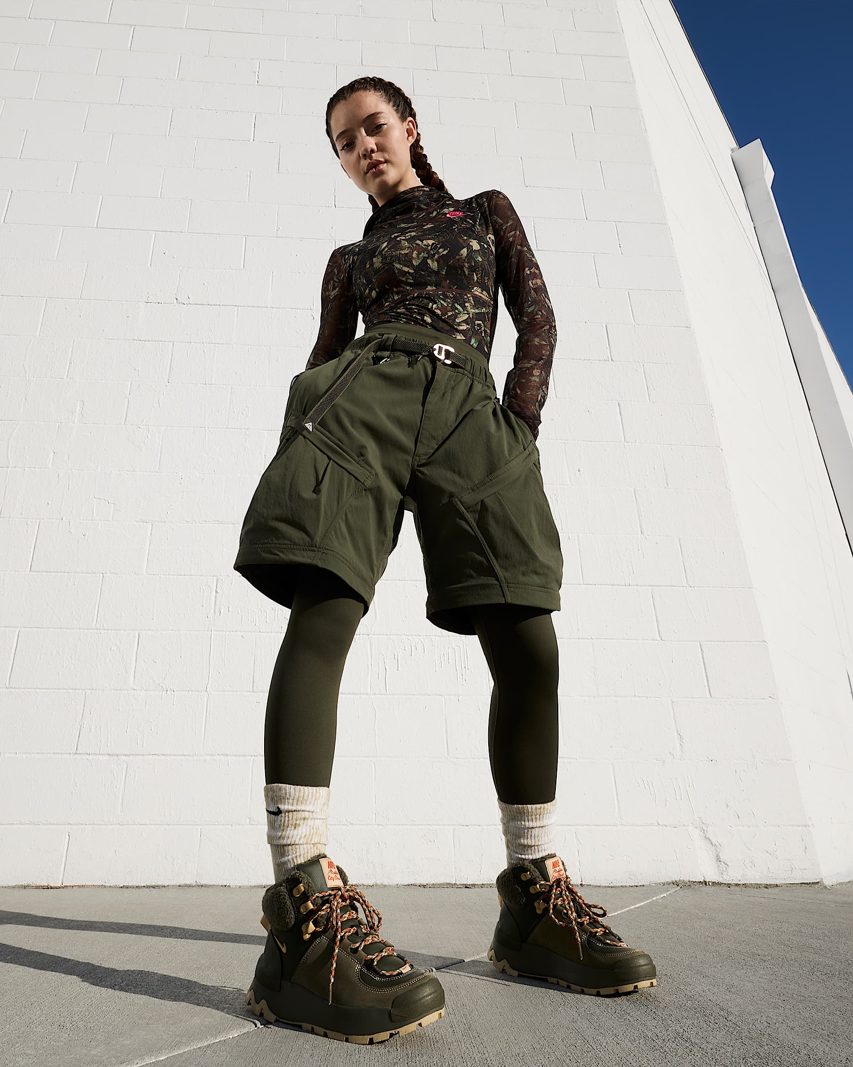 รองเท้าบูทกันน้ำผู้หญิง Nike City Classic Premium Nike TH