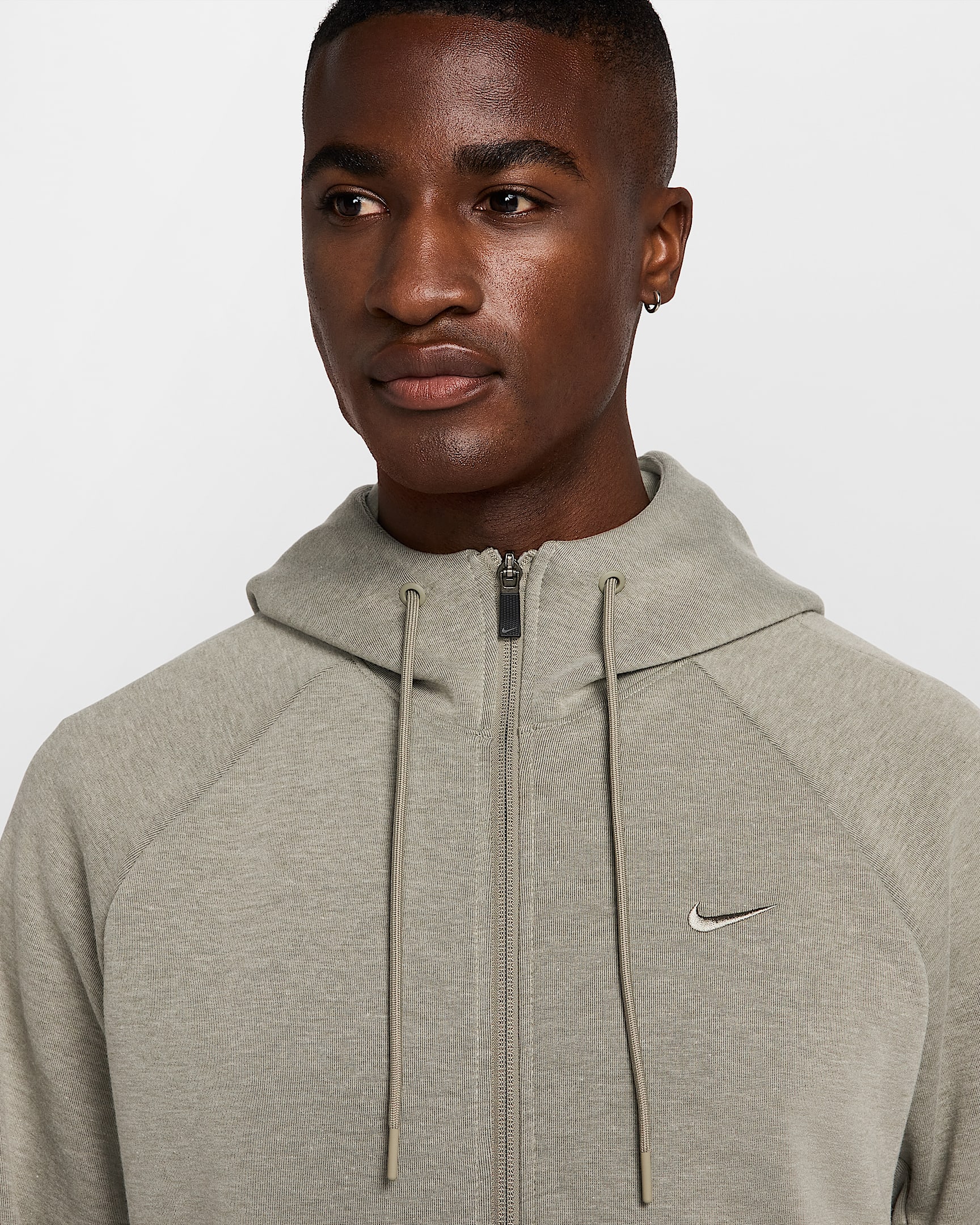 Nike Primary Fleece Men's Dri-FIT UV Full-Zip Performance Hoodie. Nike IL