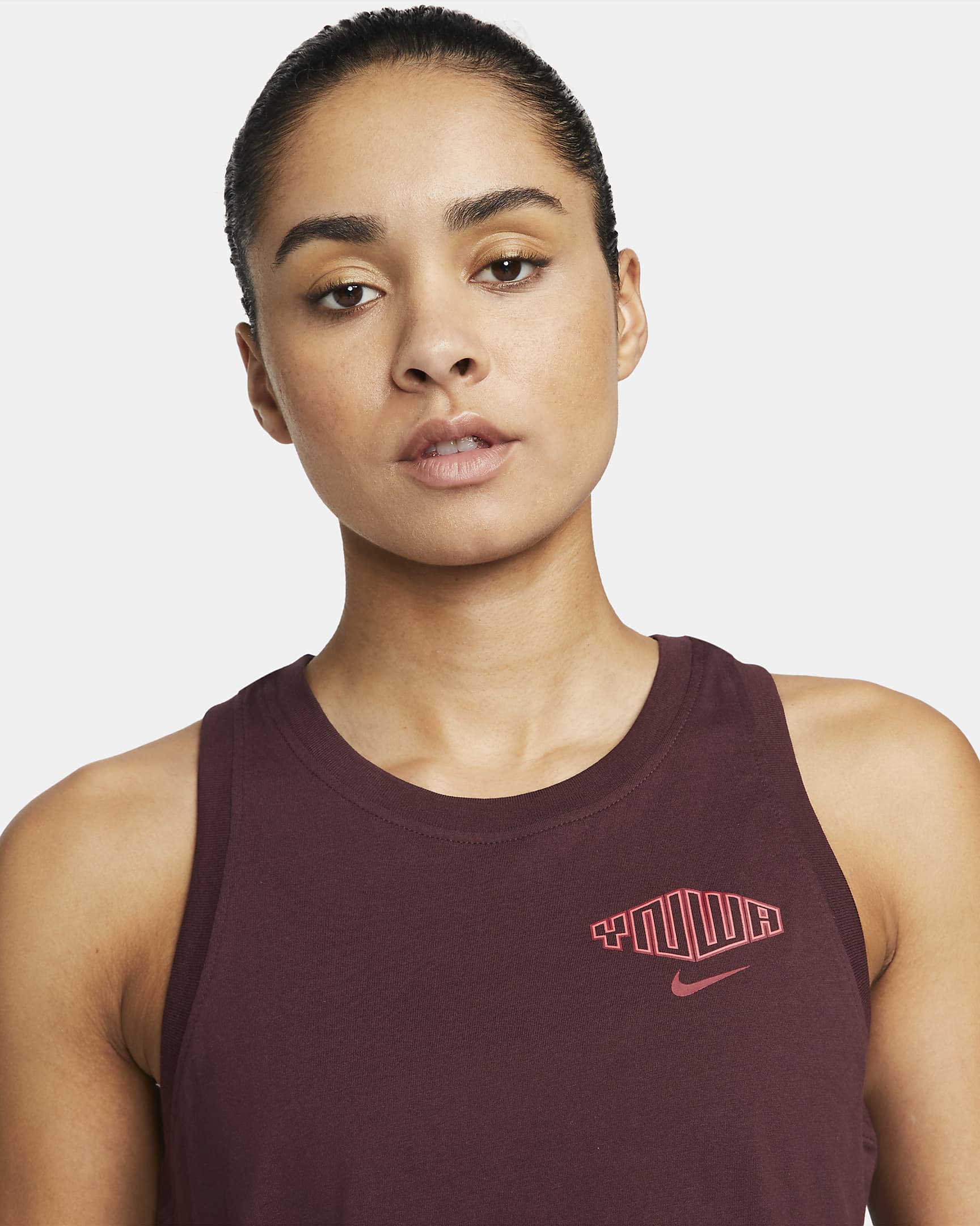 Liverpool F.C. Women's Cropped Football Tank. Nike SK