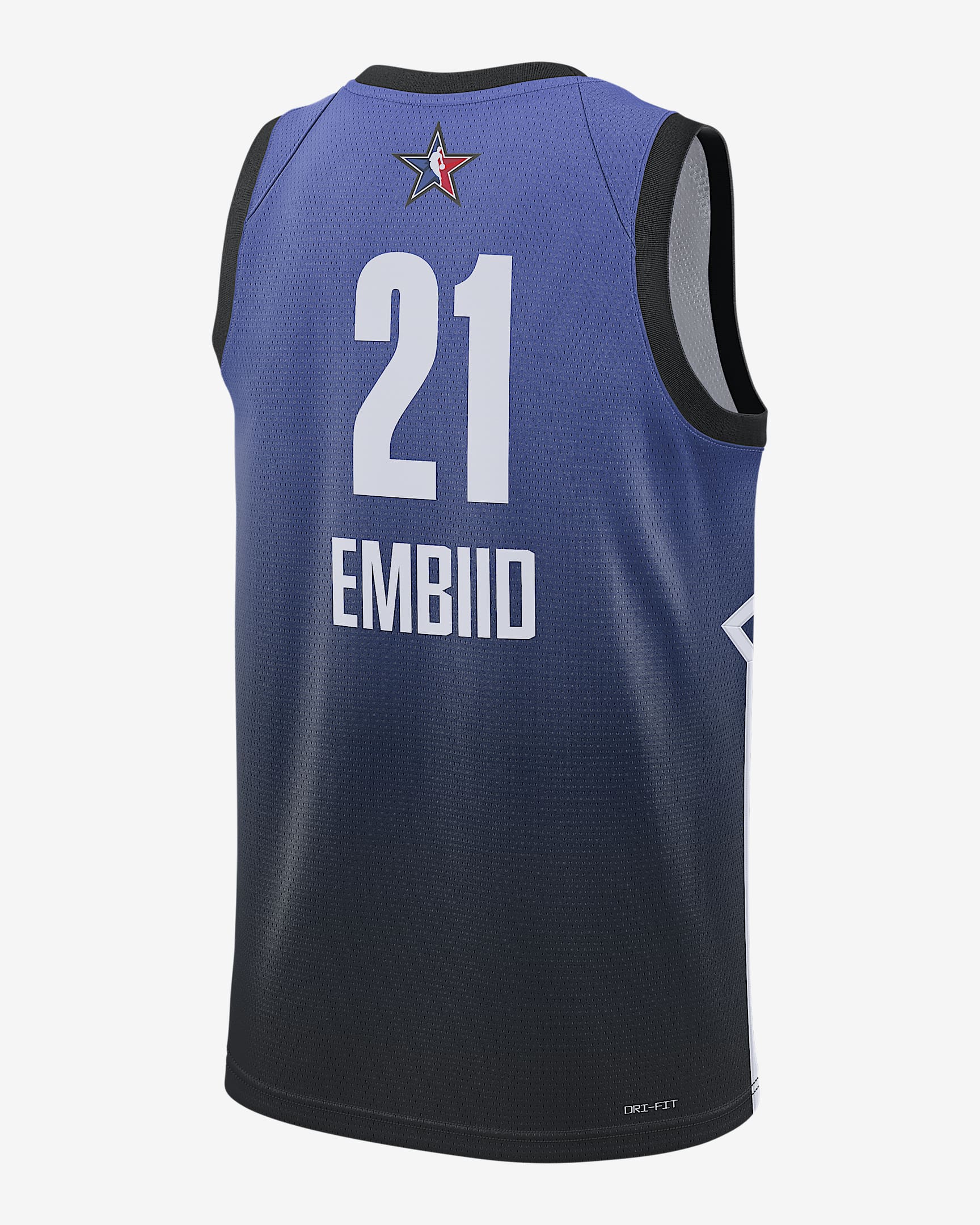 Jersey Jordan Dri-FIT Swingman de la NBA para hombre Joel Embiid 2023 All-Star Edition. Nike.com