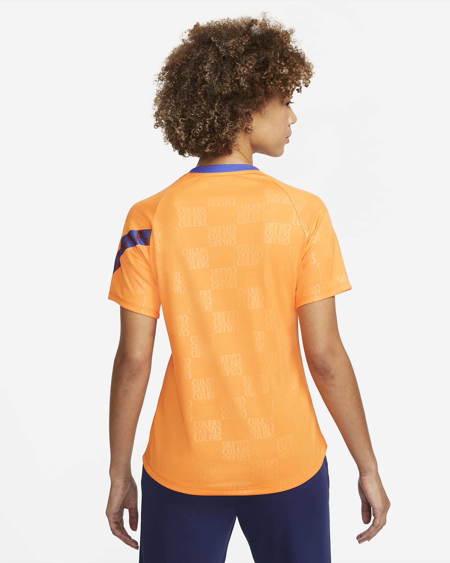 Haut de football d'avant-match Nike Dri-FIT FC Barcelona pour Femme ...