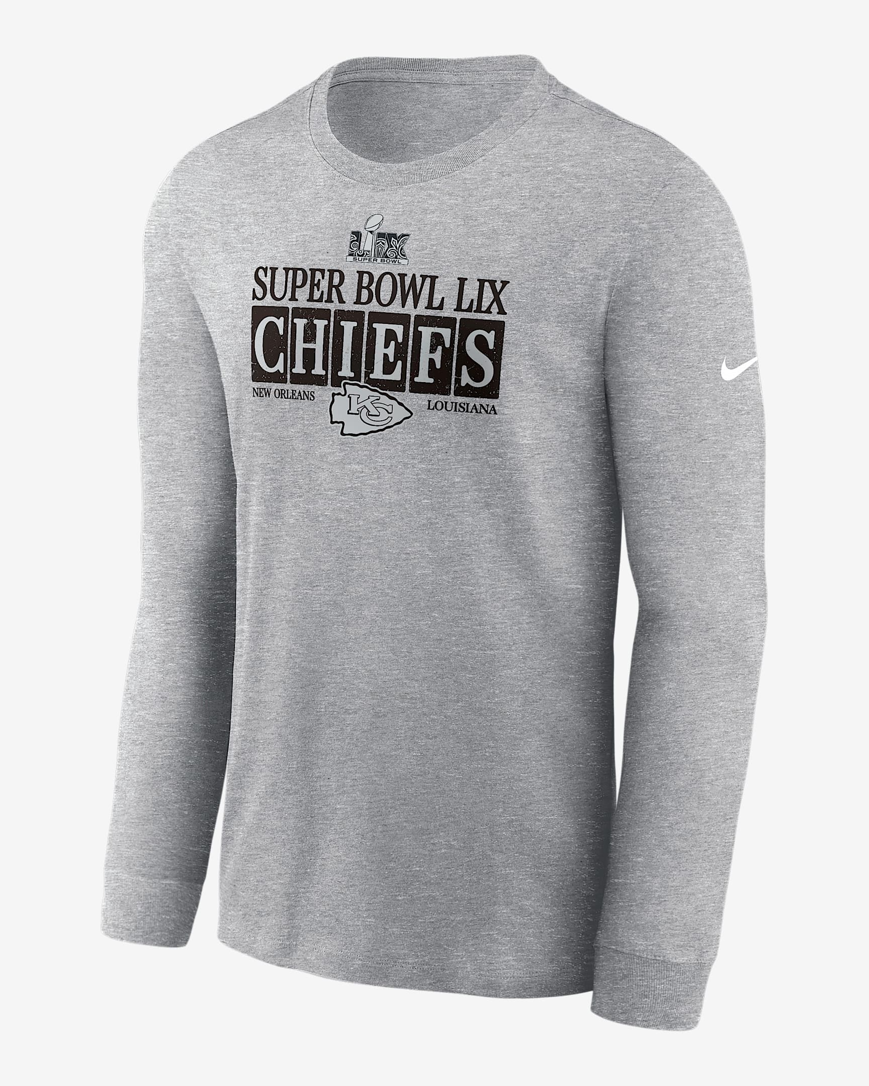 Kansas City Chiefs Super Bowl LIX Bound Nola Inspired Men's Nike NFL ...