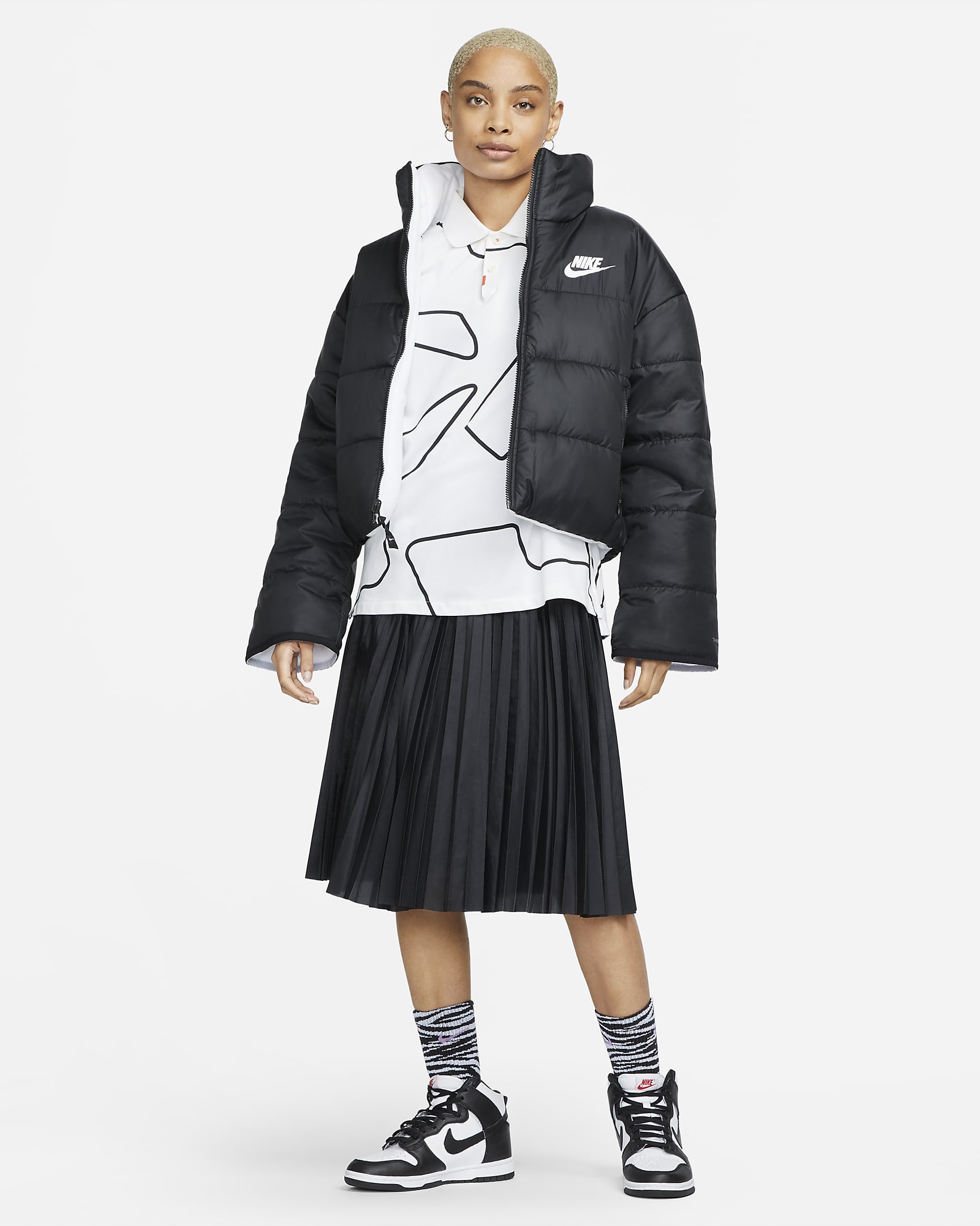 Nike Sportswear Therma-FIT Repel Women's Reversible Jacket. Nike DK