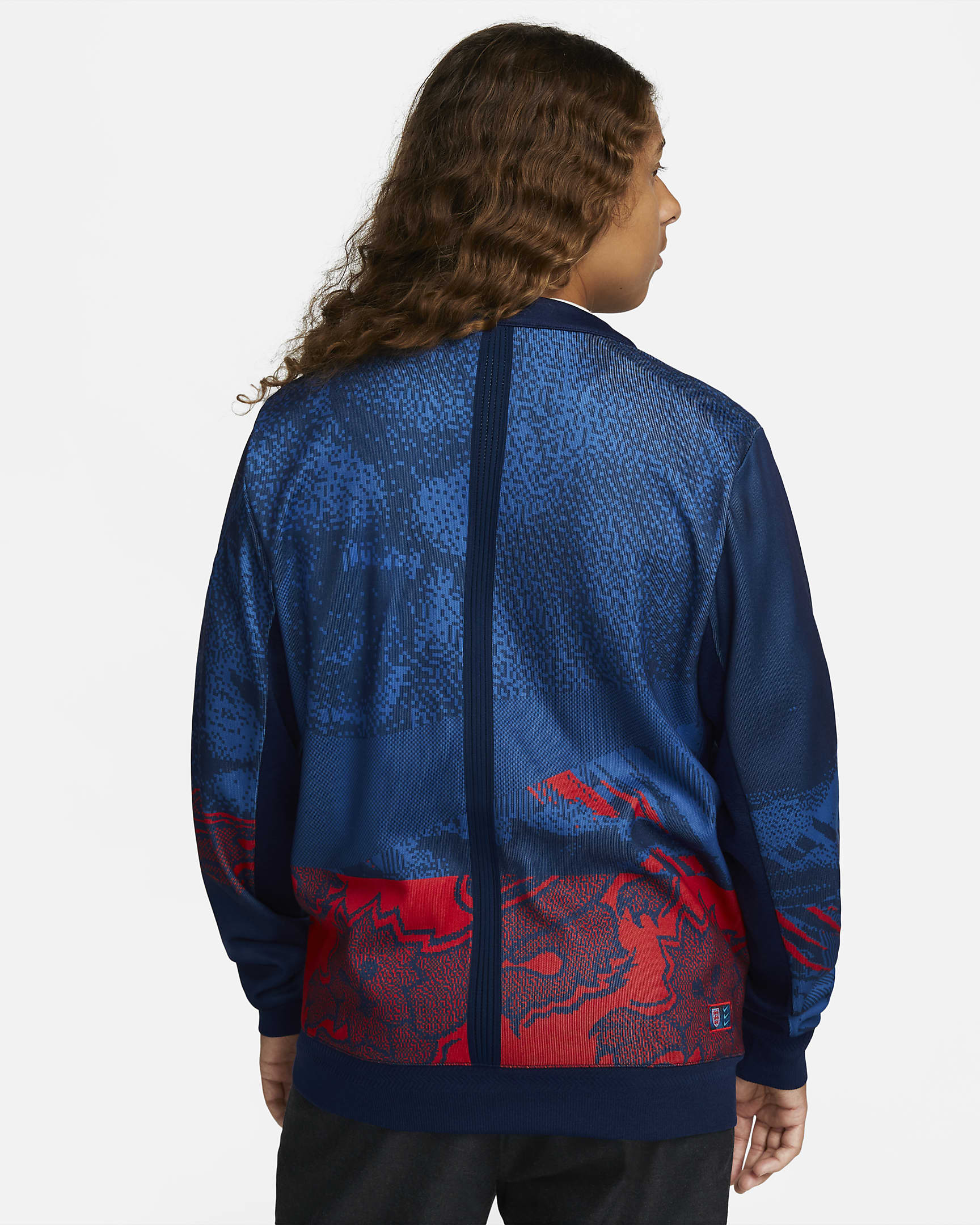 England Men's Nike Dri-FIT Player Cardigan. Nike CH