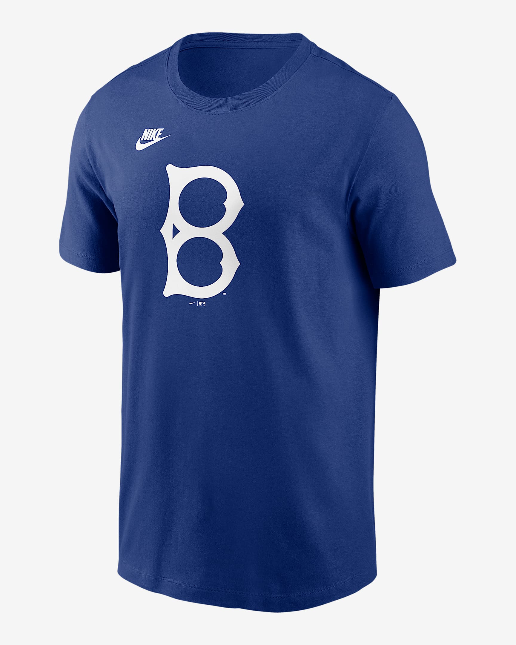 Brooklyn Dodgers Cooperstown Logo Men's Nike MLB T-Shirt. Nike.com