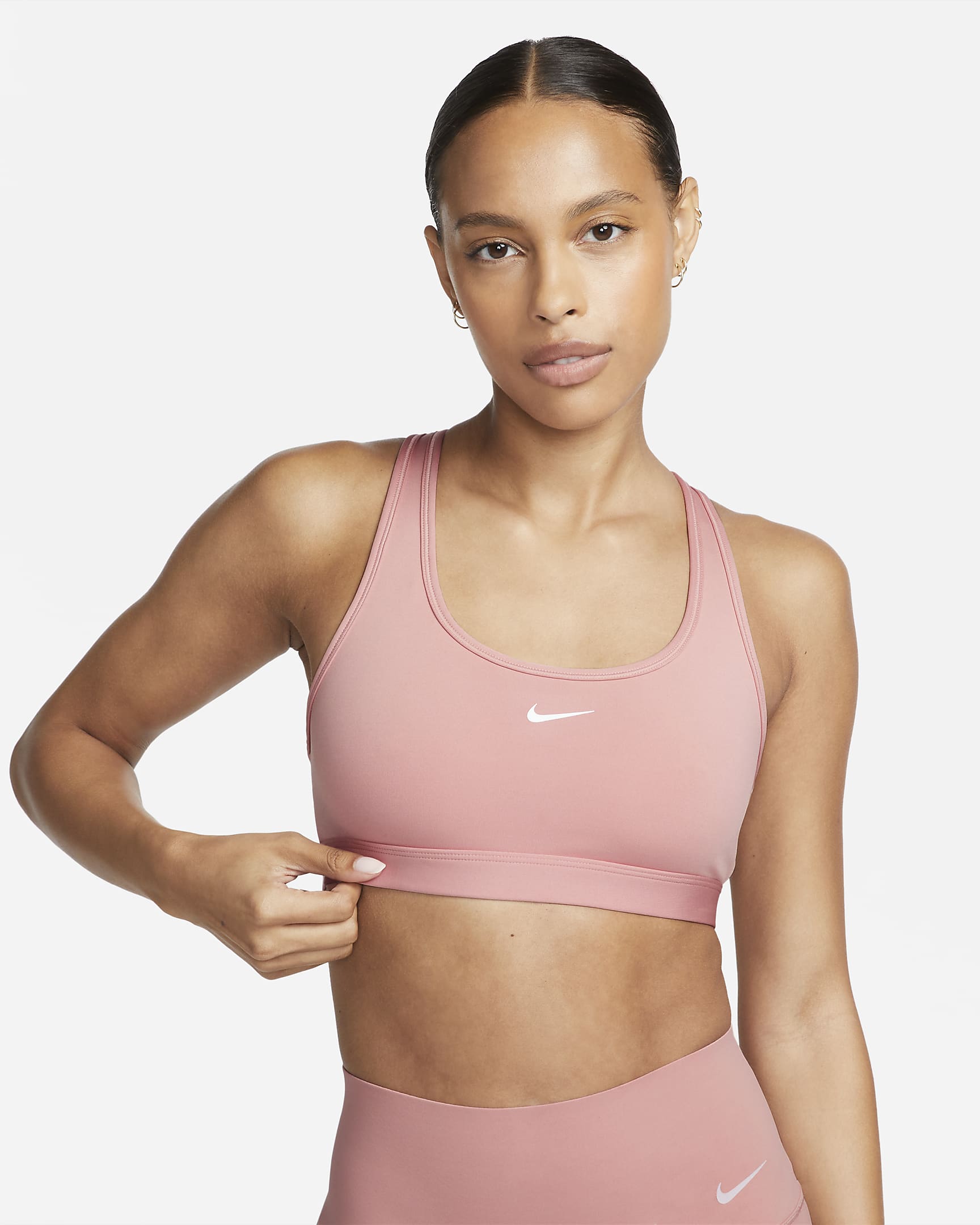 Nike Swoosh Light Support Women's Non-Padded Sports Bra. Nike.com