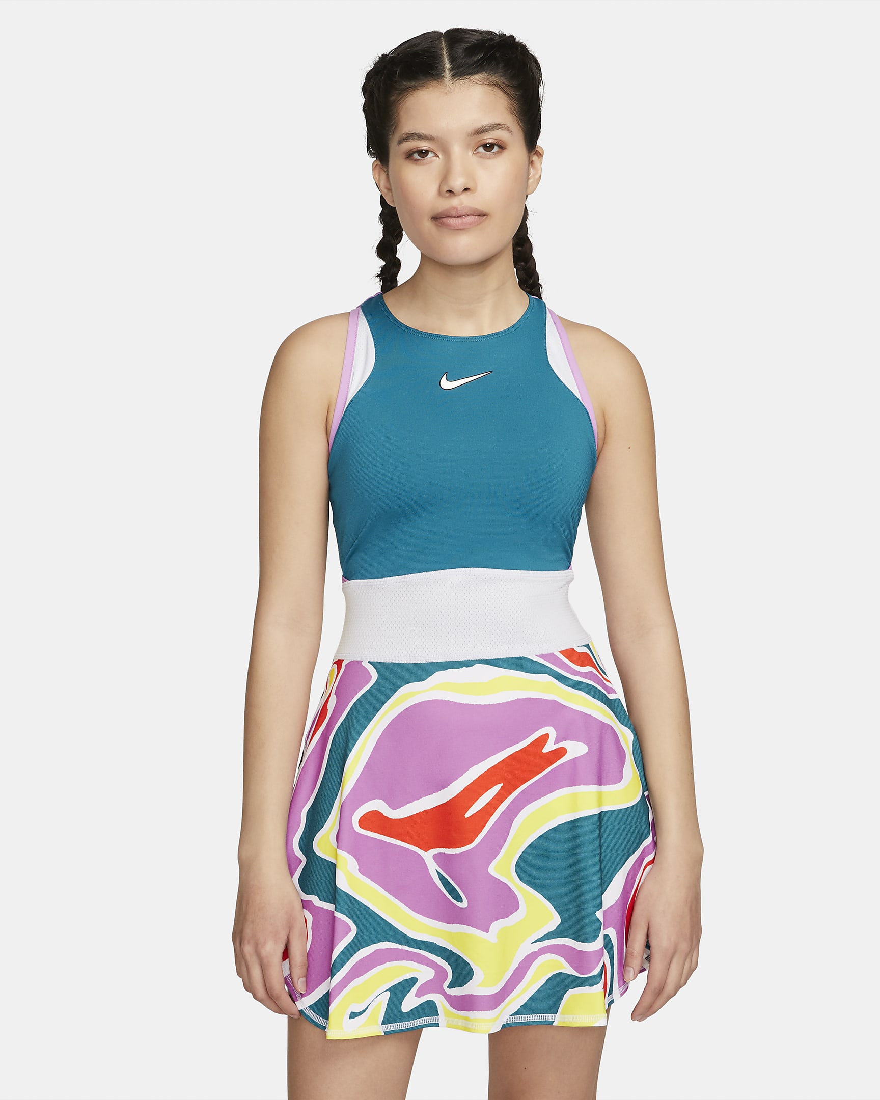 Robe NikeCourt Dri-FIT Slam pour femme. Nike BE