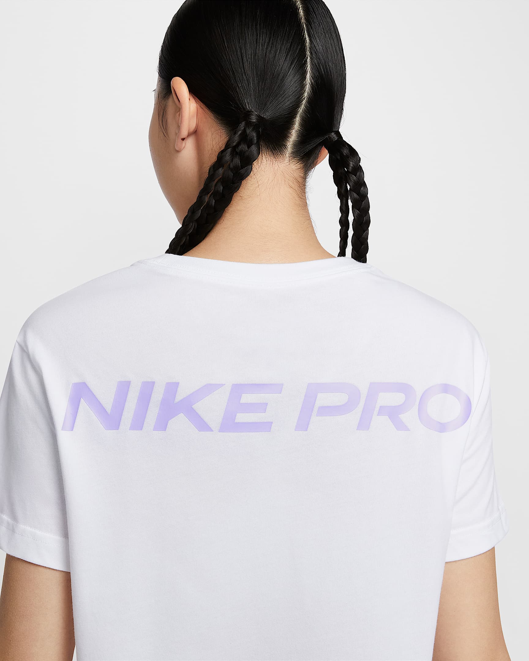 Nike Pro Women's Dri-FIT Short-Sleeve Cropped Tee. Nike PH
