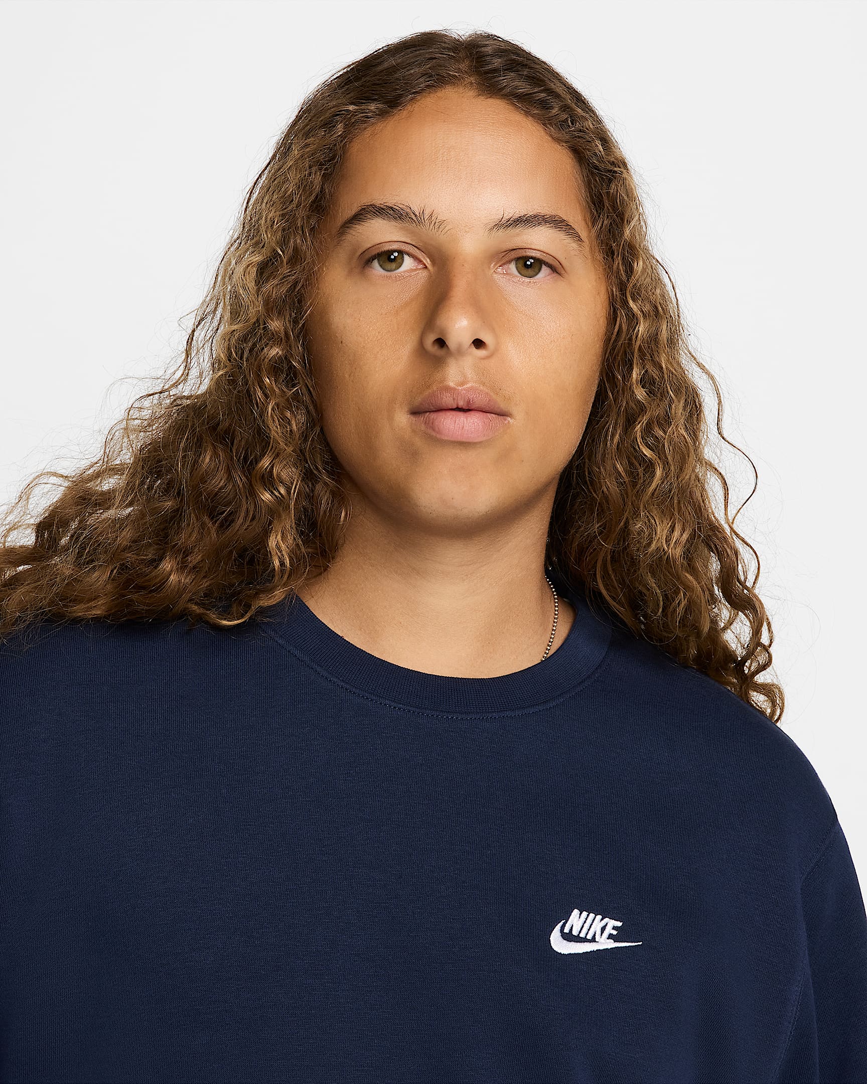 Nike Club Men's French Terry Crew. Nike IE