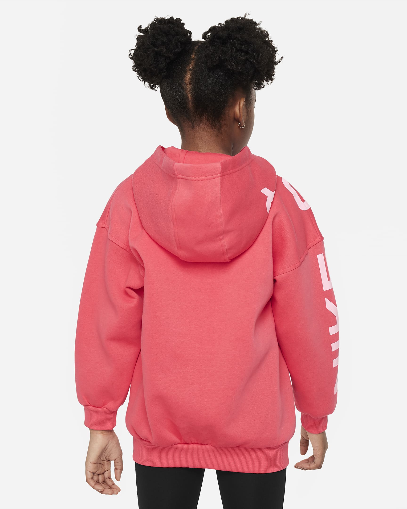 Nike Air Club Fleece Older Kids' (Girls') Oversized Full-Zip Hoodie ...