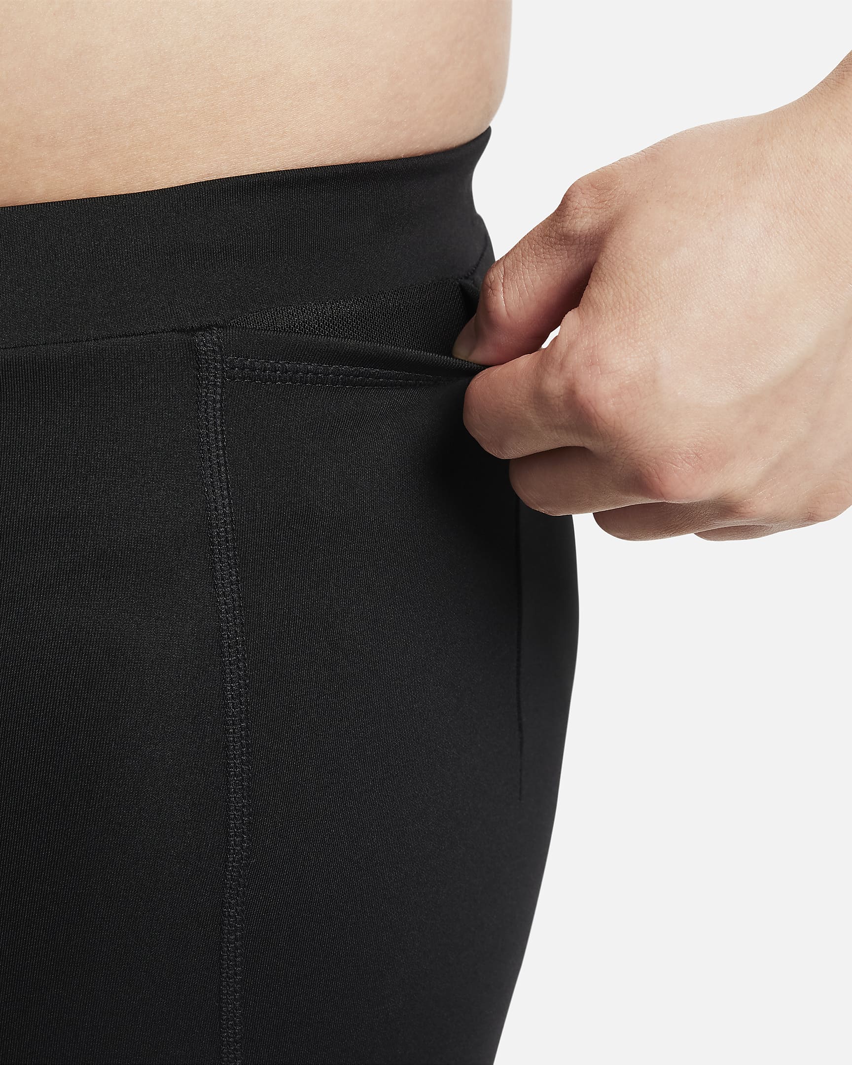 Nike Fast Men's Dri-FIT Brief-Lined Running 1/2-Length Tights. Nike PH