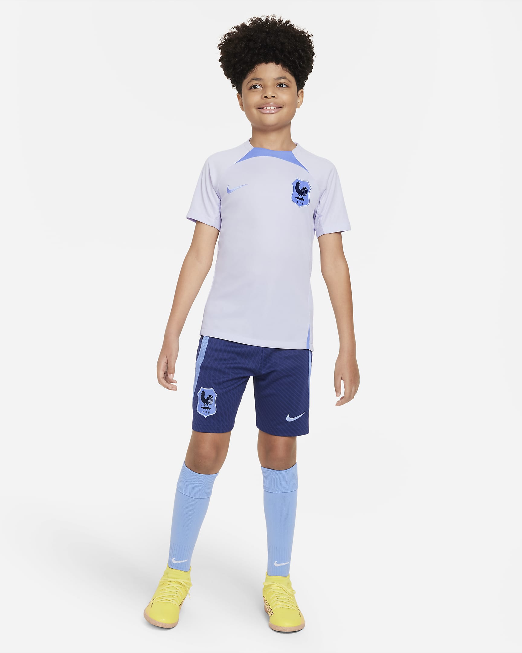 FFF Strike Older Kids' Nike Dri-FIT Knit Football Top. Nike UK