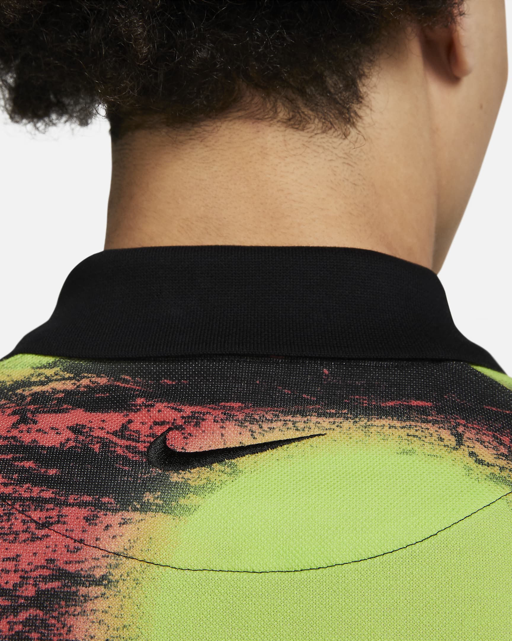 The Nike Polo Printed Slim-Fit Polo. Nike BE