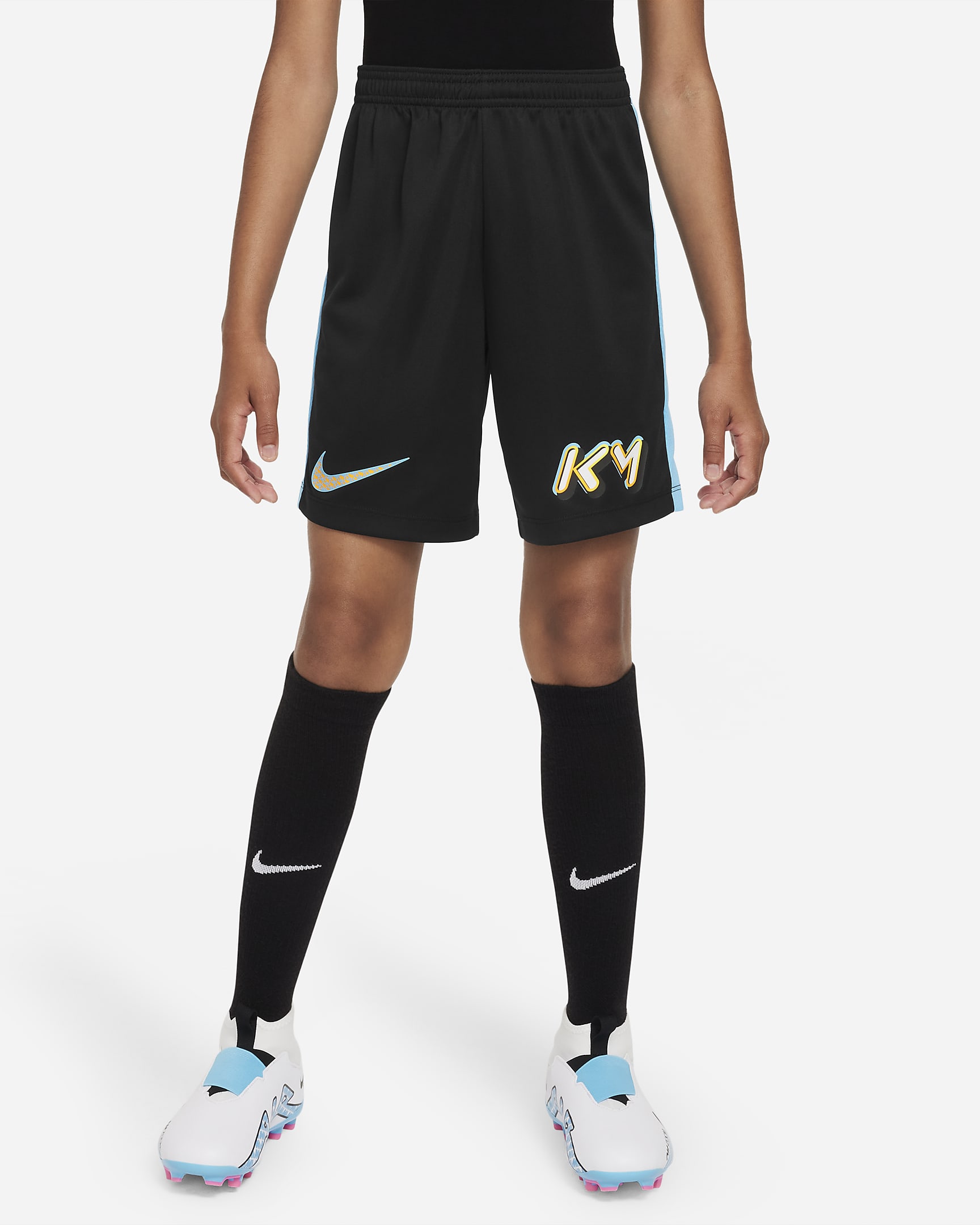 KM Nike Dri-FIT Older Kids' Football Shorts. Nike LU