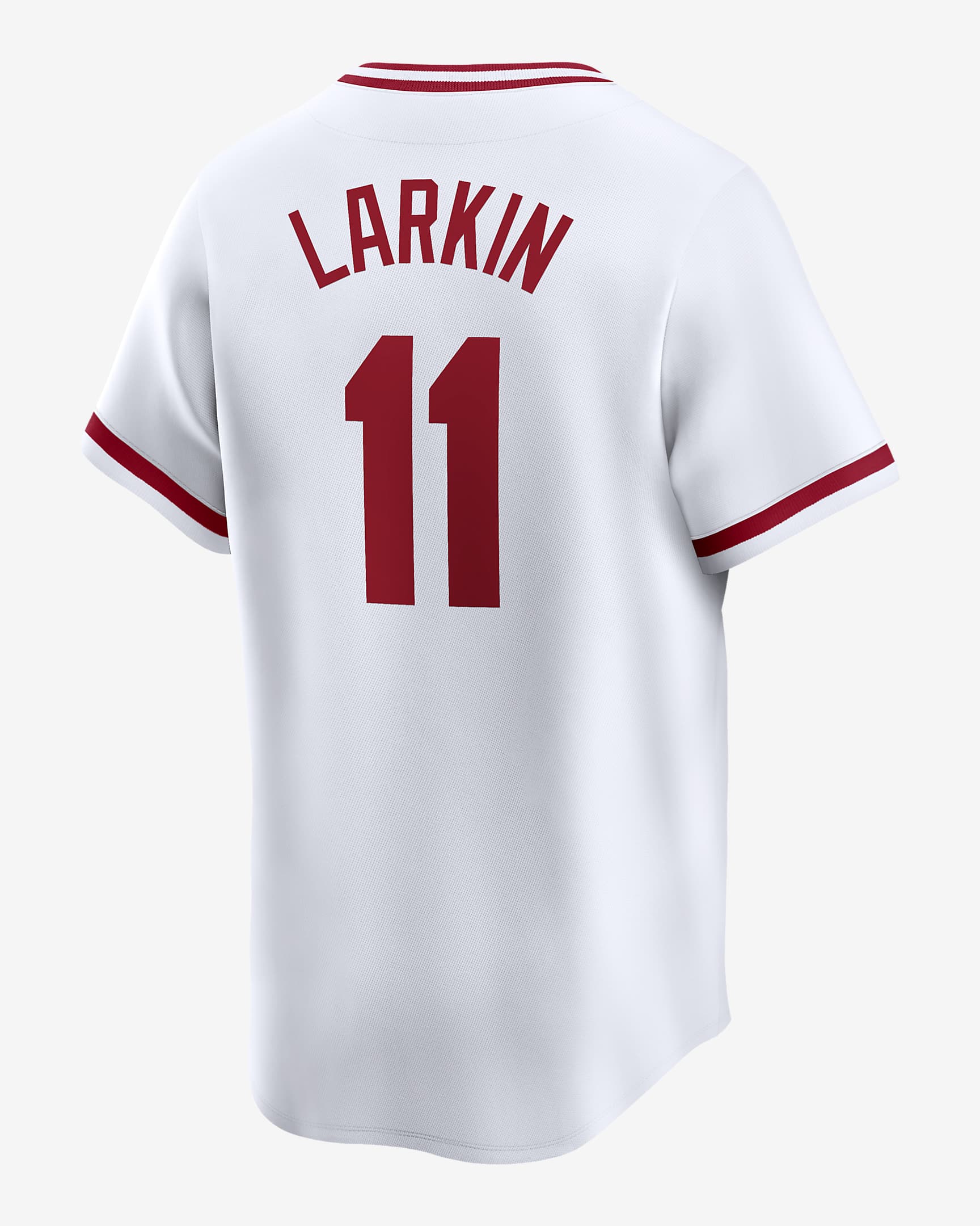 Barry Larkin Cincinnati Reds Cooperstown Mens Nike Dri Fit Adv Mlb