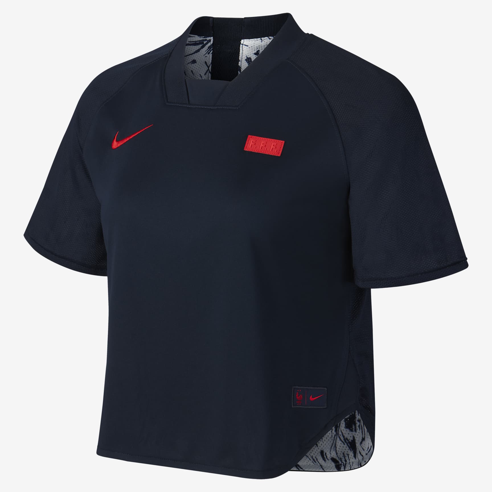 FFF Women's Reversible Short-Sleeve Football Top. Nike UK