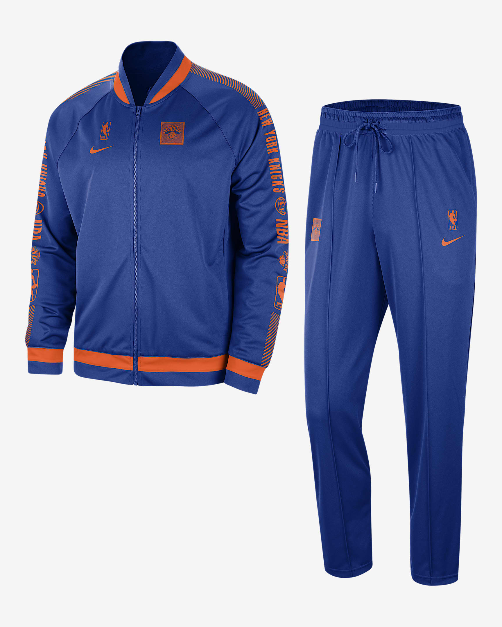 New York Knicks Starting 5 Men's Nike Dri-FIT NBA Tracksuit. Nike CH