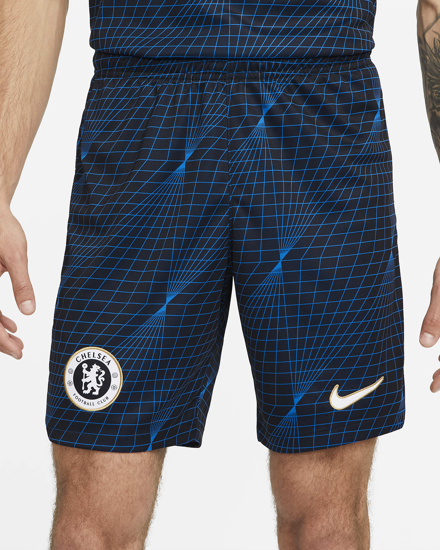 Chelsea F.C. 2023/24 Stadium Away Men's Nike Dri-FIT Football Shorts ...