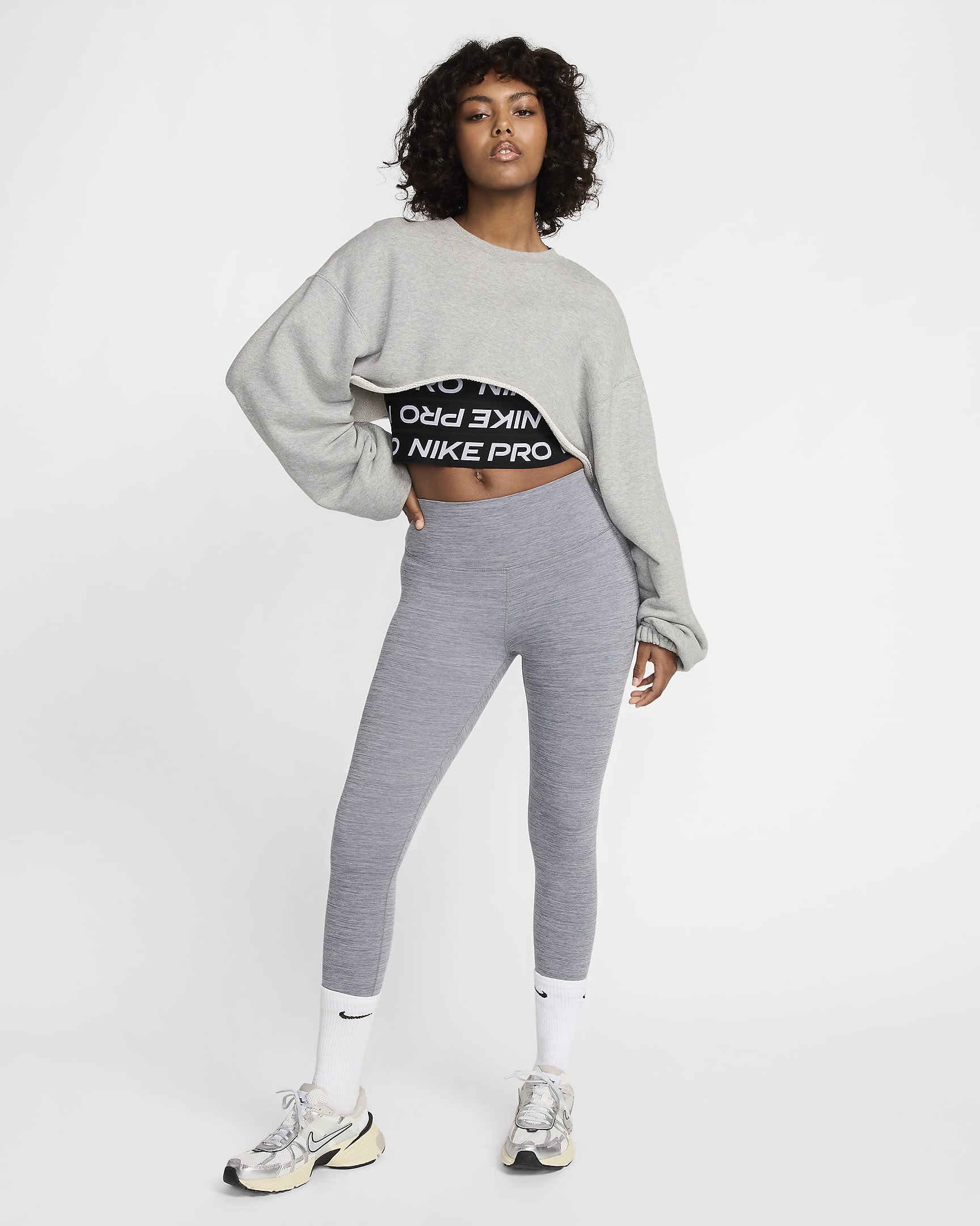 Nike One Women's High-Waisted Crop Leggings. Nike.com