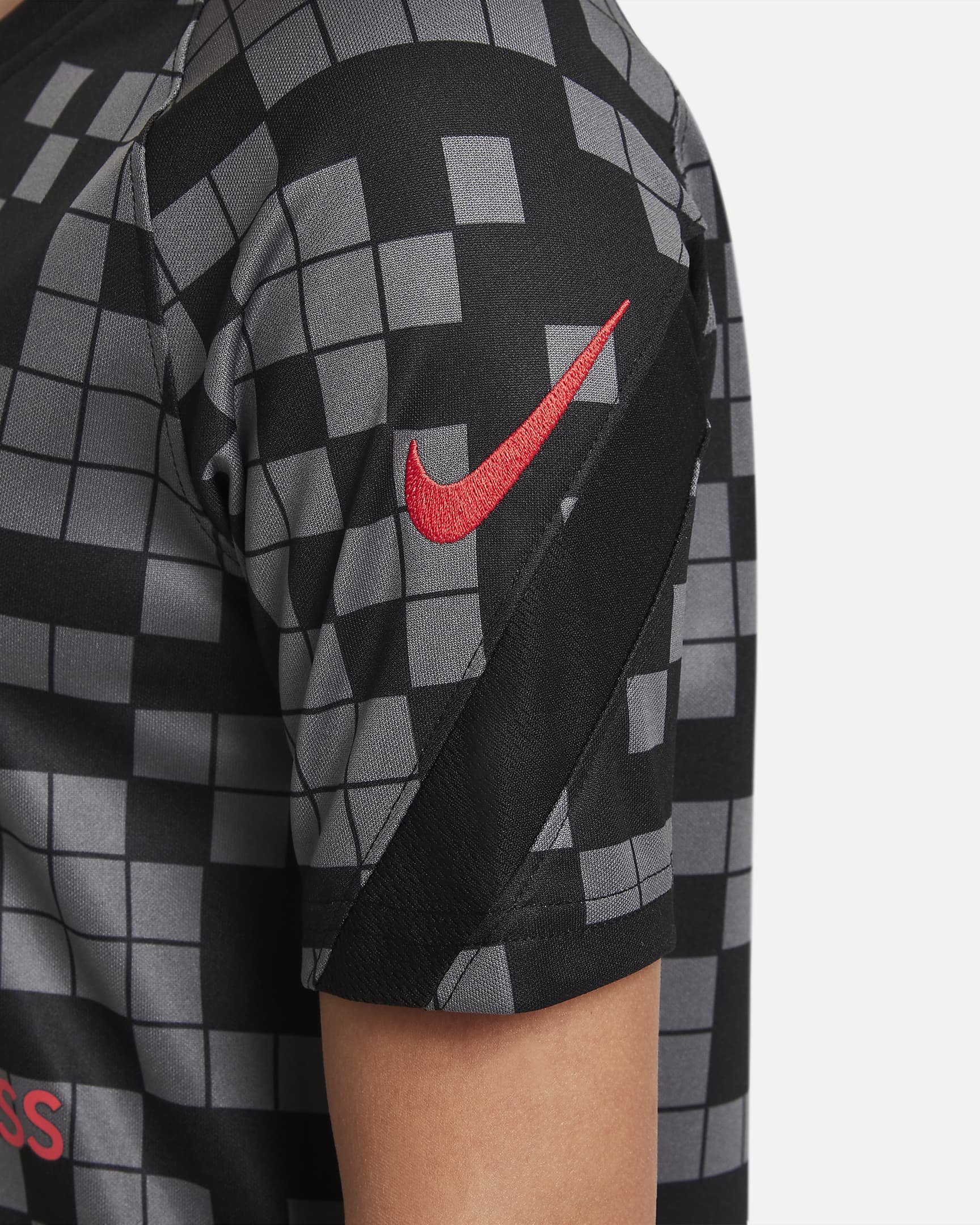 Paris Saint-Germain Older Kids' Nike Dri-FIT Pre-Match Football Top ...