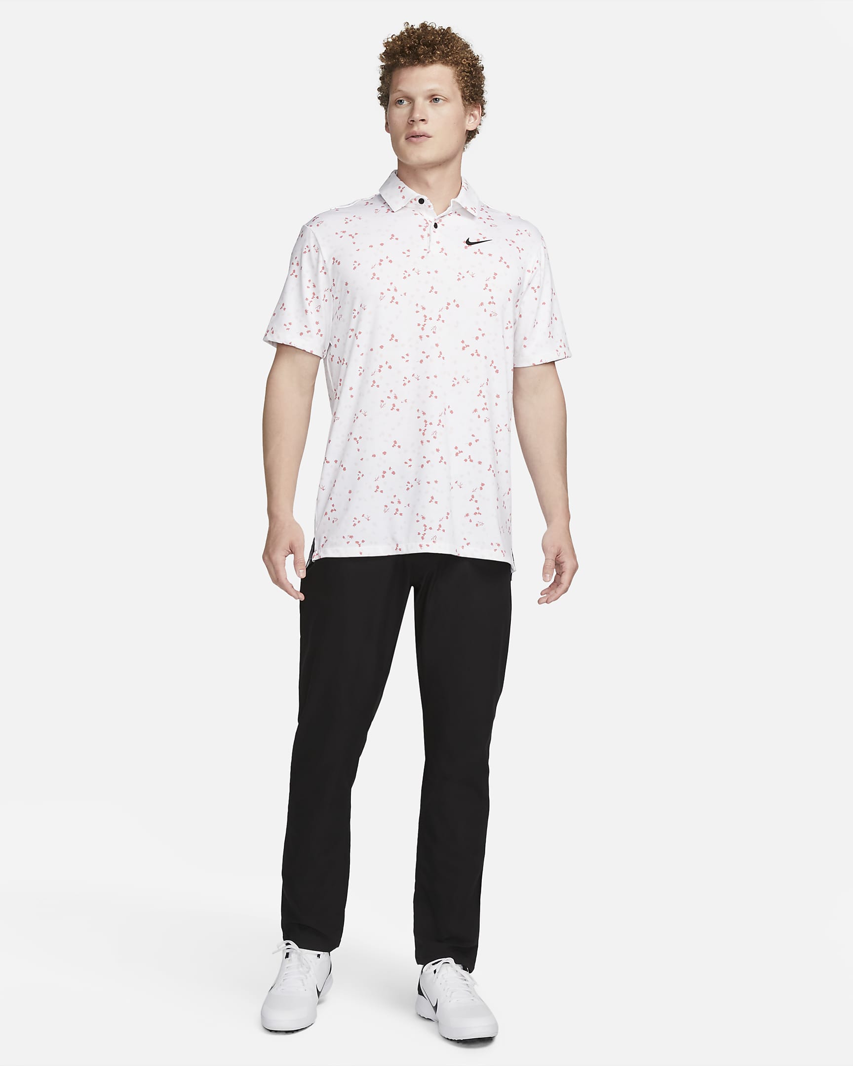 Nike Dri-FIT Tour Men's Floral Golf Polo. Nike.com
