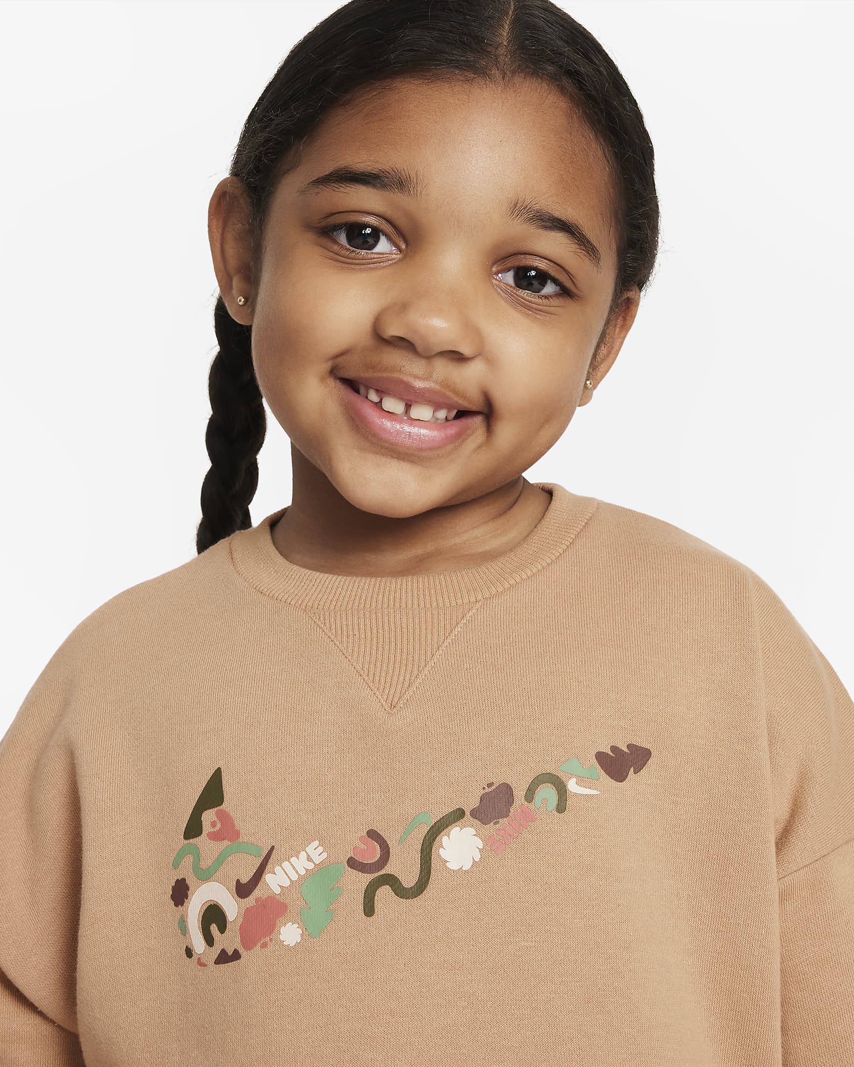 Nike Sportswear Primary Play Crew Set Younger Kids' 2-Piece Set. Nike SI