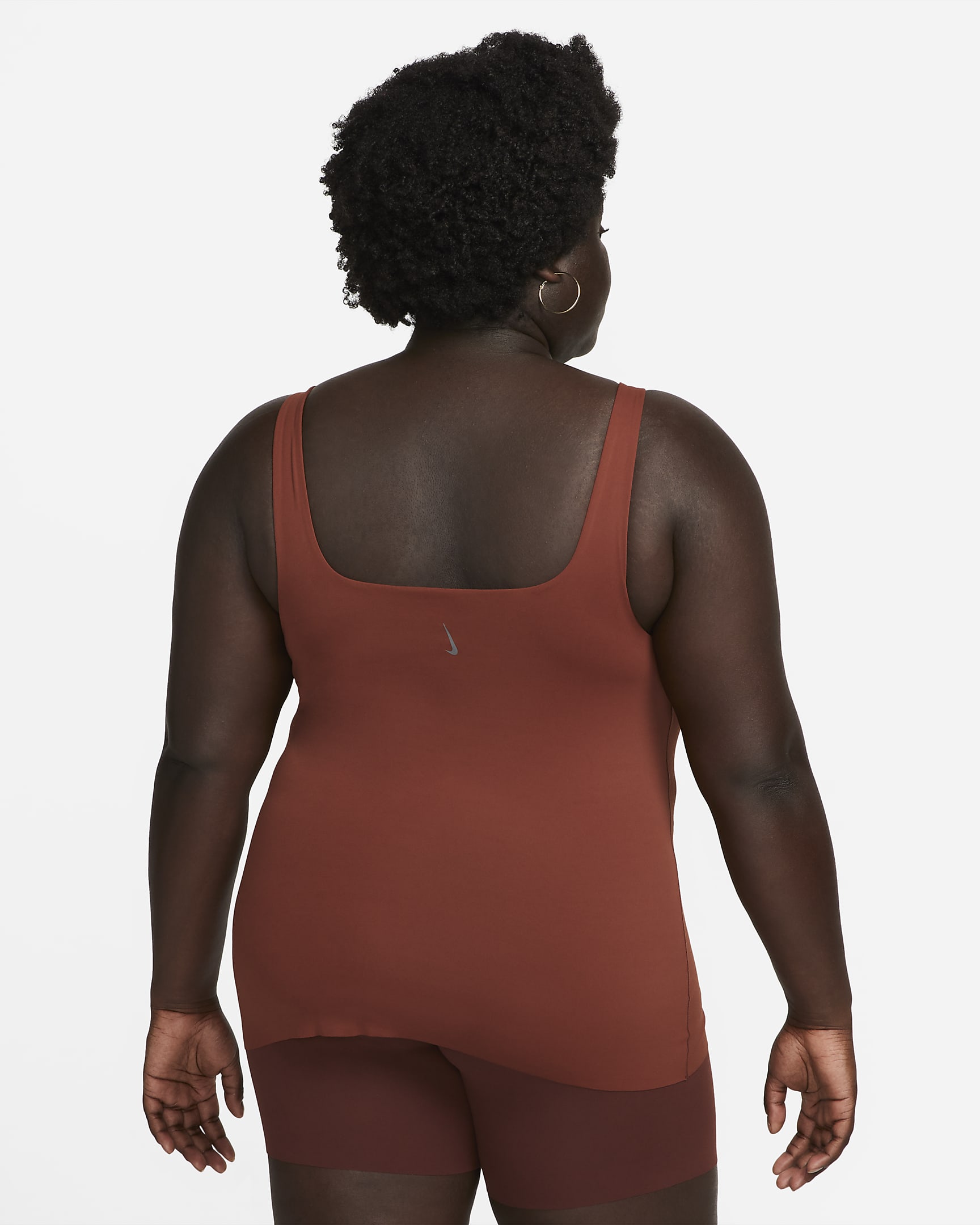 Nike Yoga Luxe Womens Shelf Bra Tank Plus Size