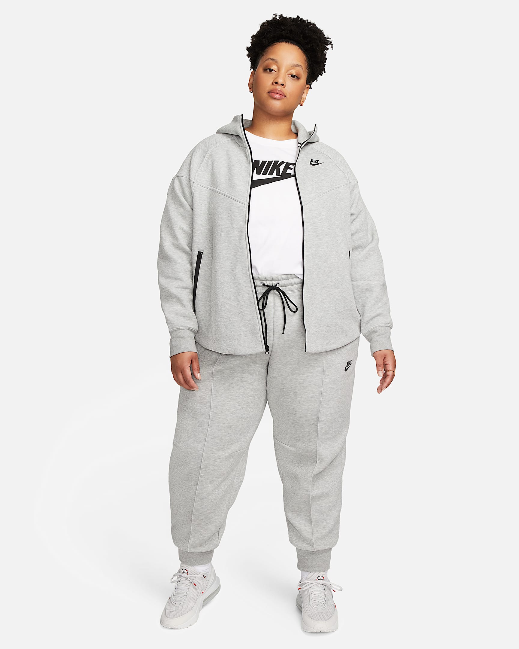 Nike Sportswear Tech Fleece Women's Mid-Rise Joggers (Plus Size). Nike.com