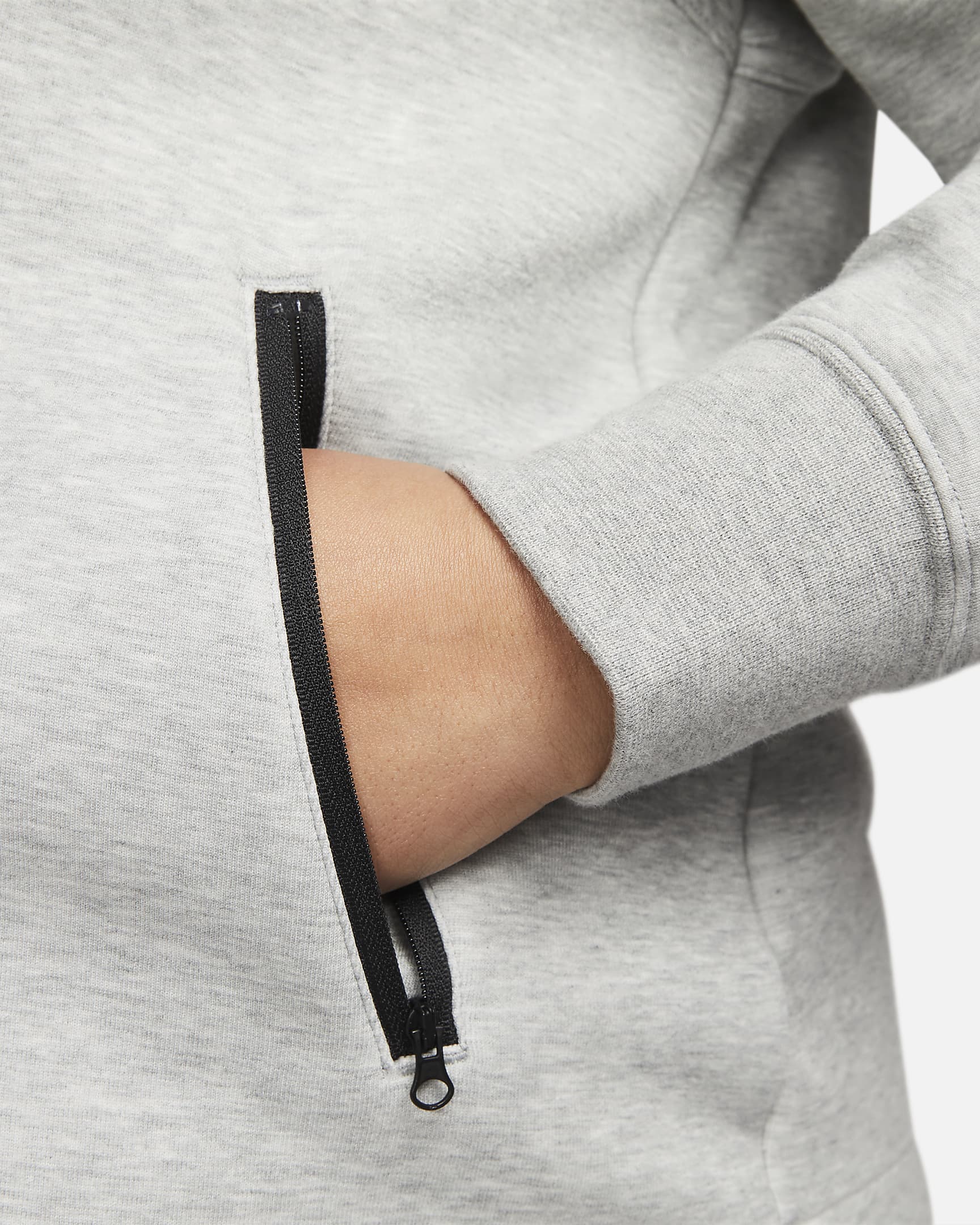 Sweat à Capuche Et Zip Nike Sportswear Tech Fleece Windrunner Pour