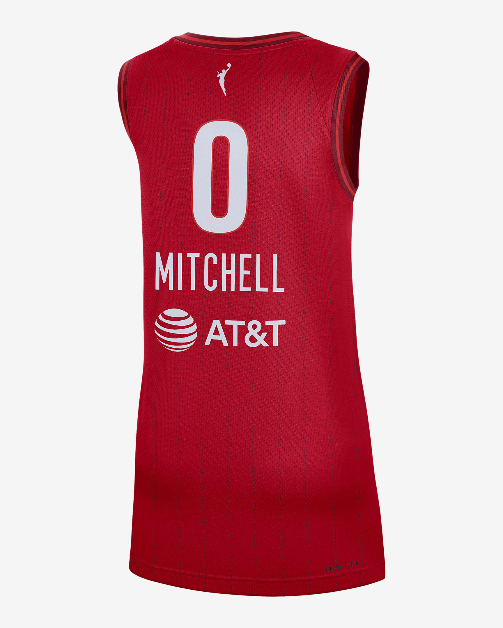 Jersey Nike Dri-FIT de la WNBA Victory Kelsey Mitchell Indiana Fever ...