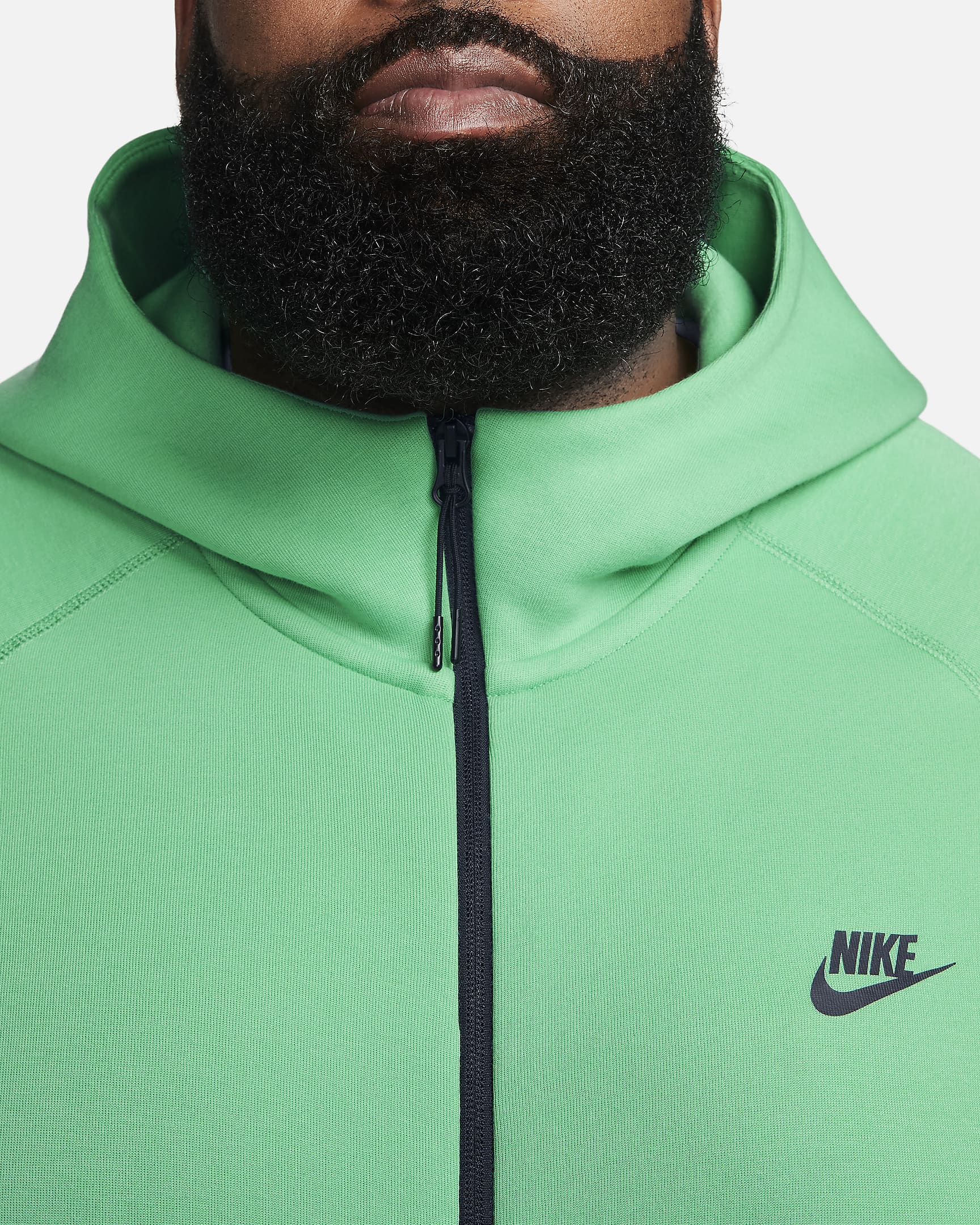 Nike Sportswear Tech Fleece Windrunner Men's Full-Zip Hoodie. Nike AT
