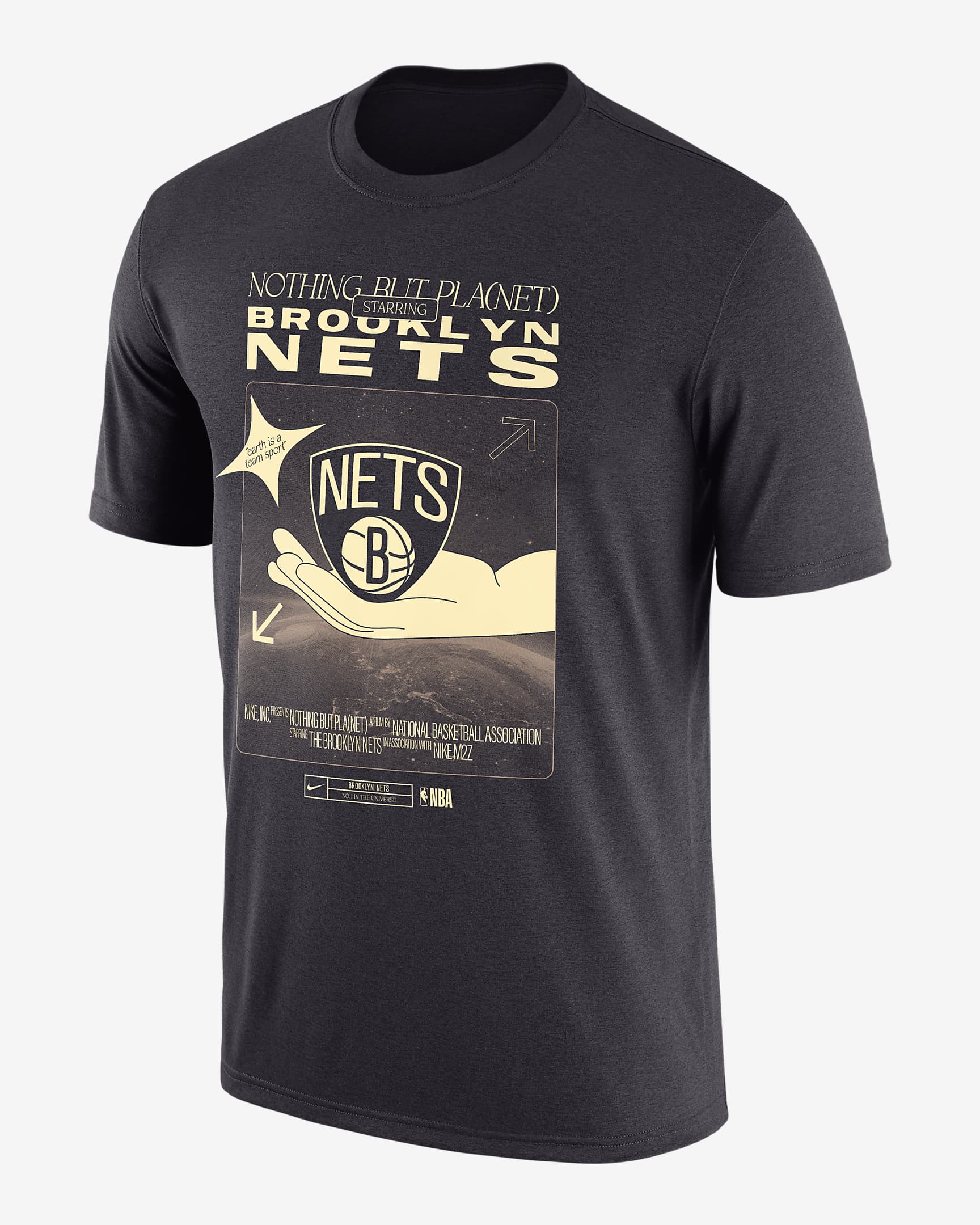 T-shirt Nike NBA Brooklyn Nets pour homme. Nike LU