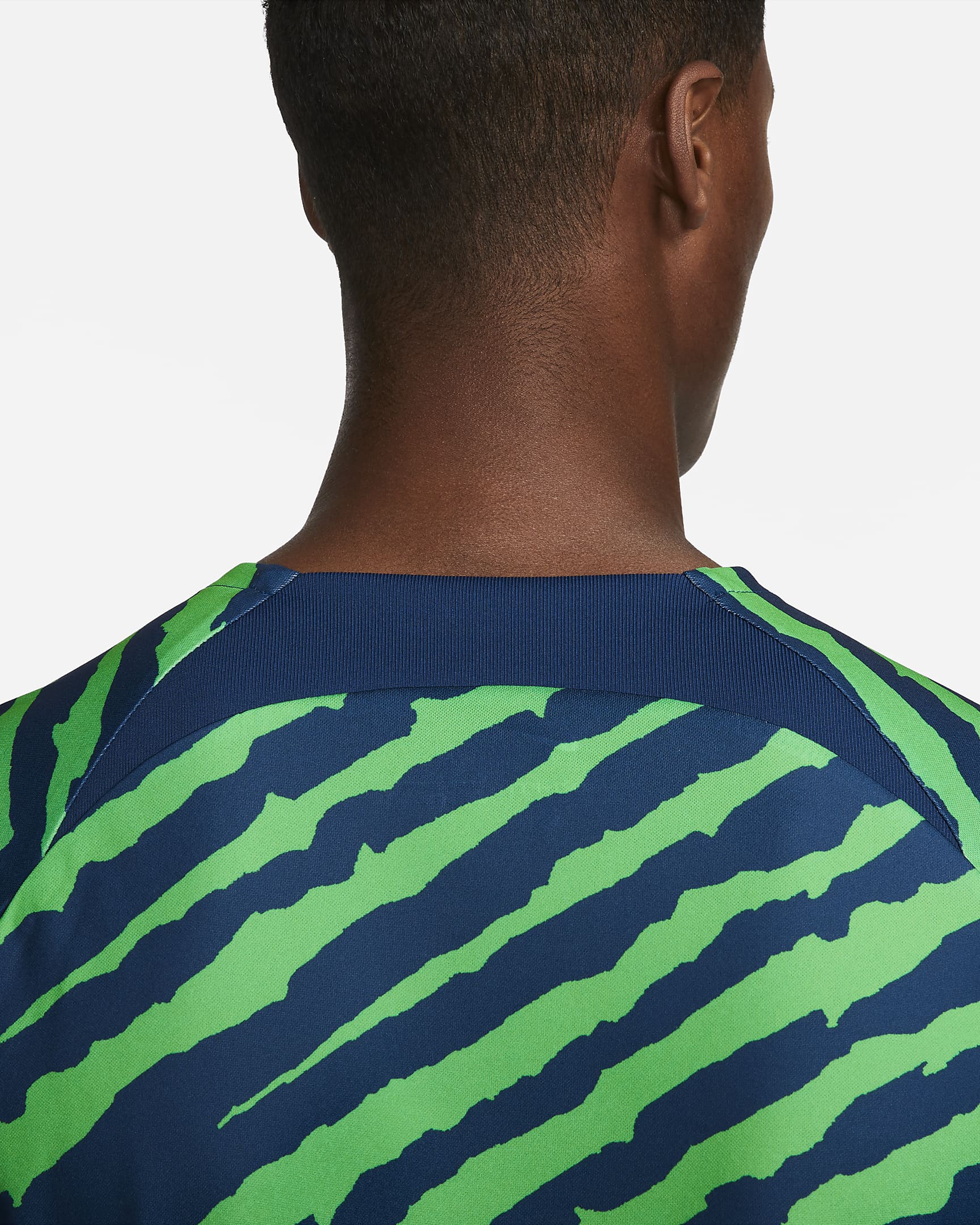 Brazil Men's Nike Dri-FIT Pre-Match Football Top. Nike SK