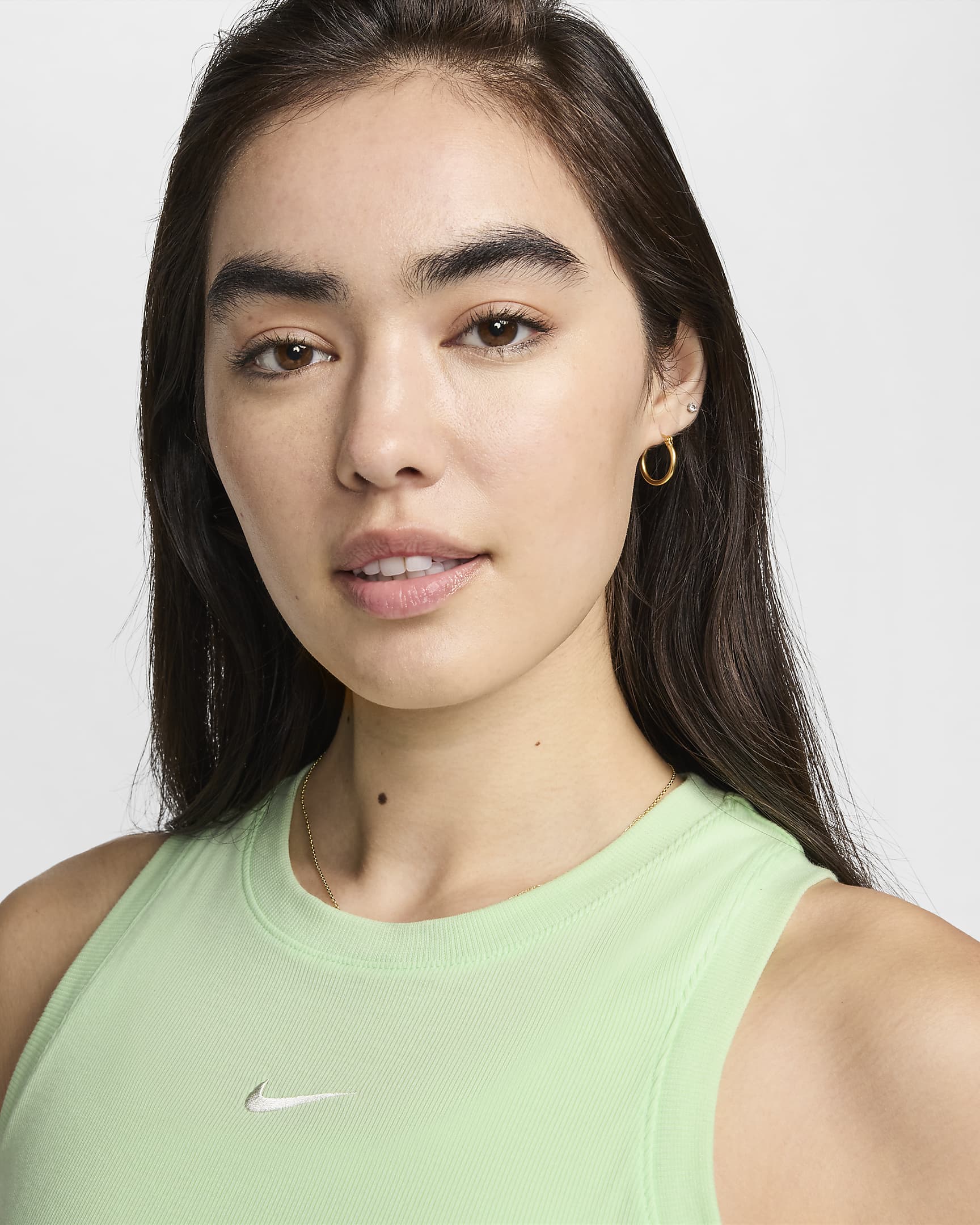 Nike Sportswear Essentials Women's Ribbed Cropped Tank Top. Nike PH