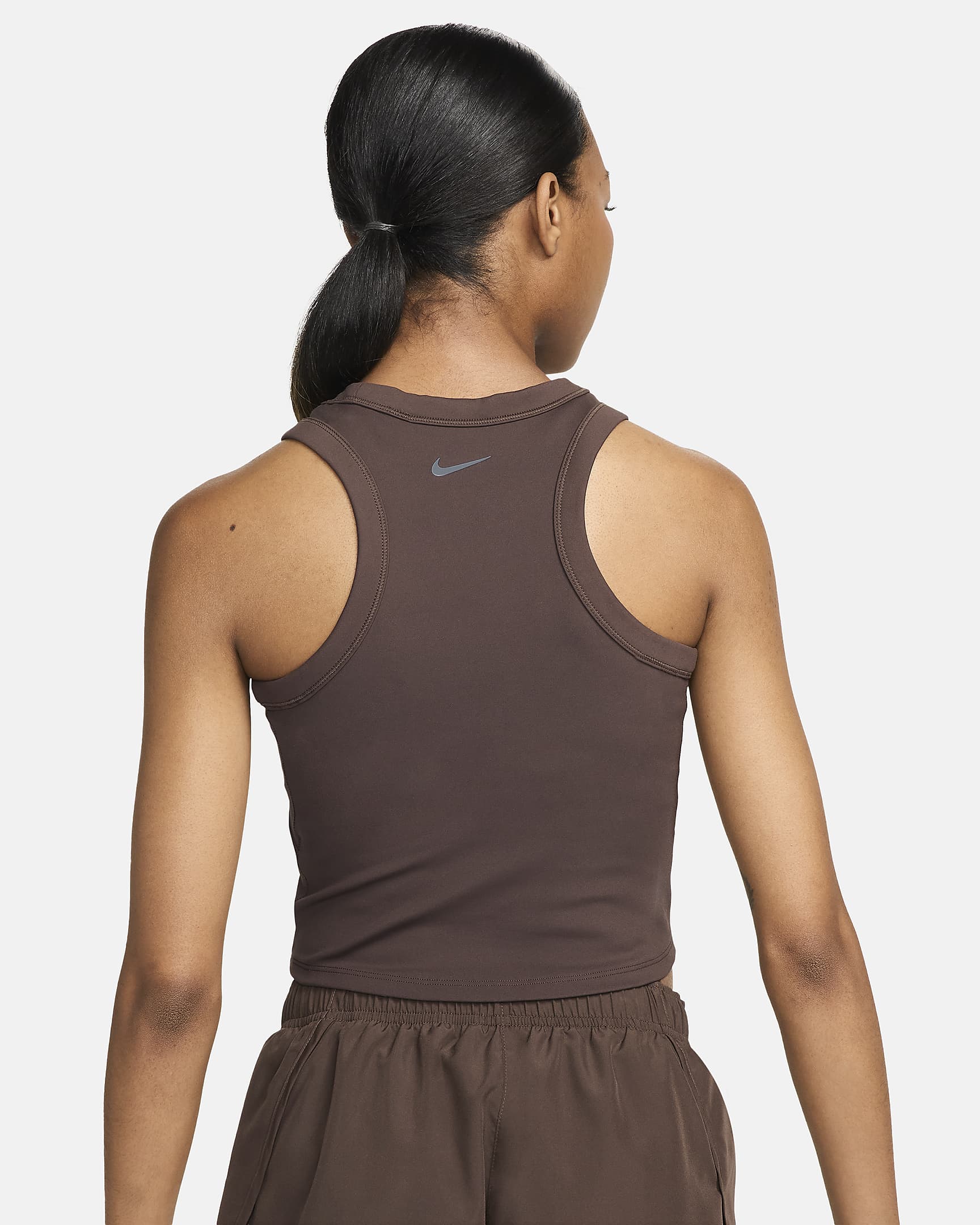 Nike One Fitted Women's Dri-FIT Cropped Tank Top. Nike.com